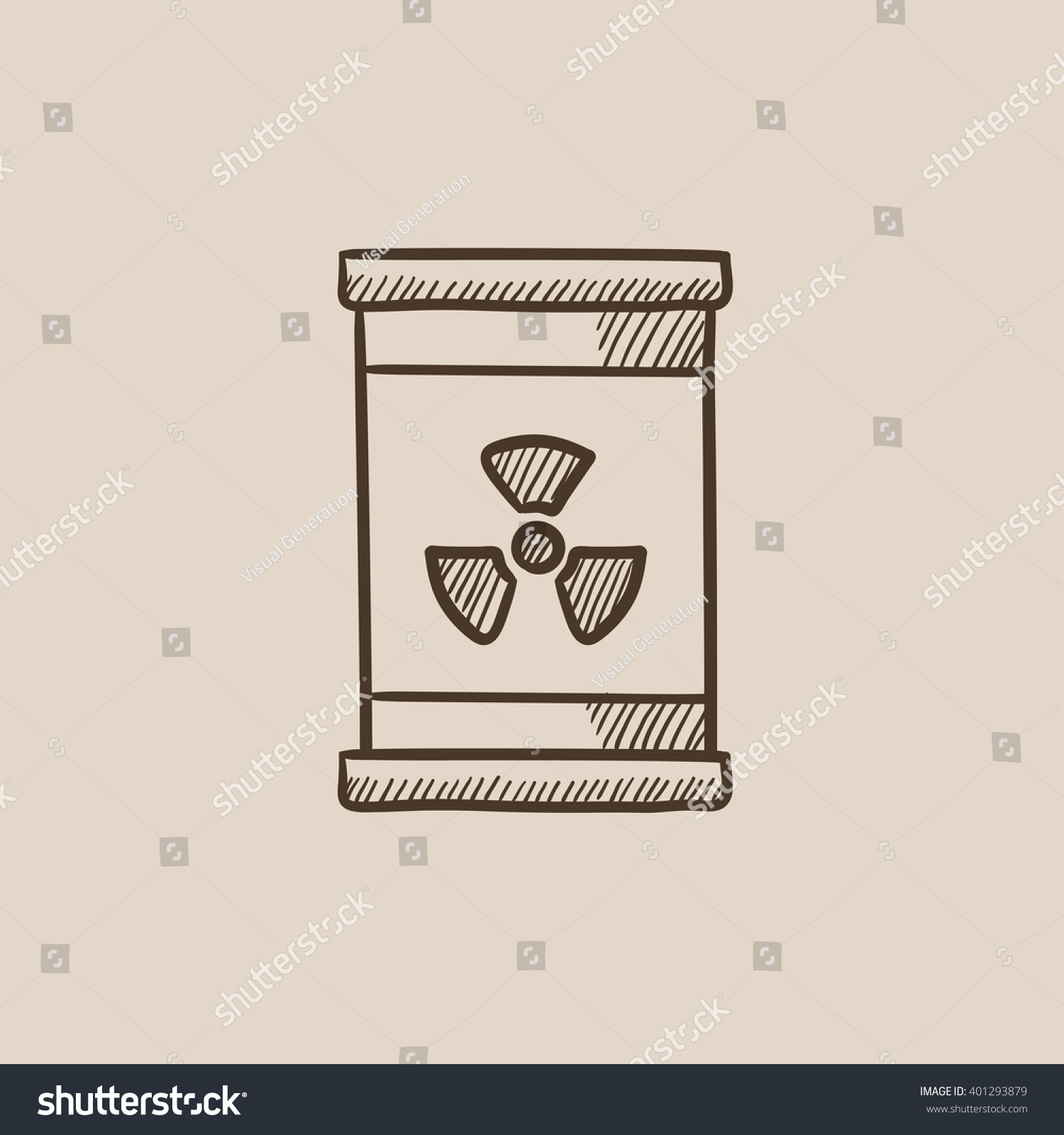 Barrel Ionizing Radiation Sign Sketch Icon Stock Vector (Royalty Free ... Barrel Ionizing Radiation Sign Sketch Icon Stock Vector (Royalty Free ...