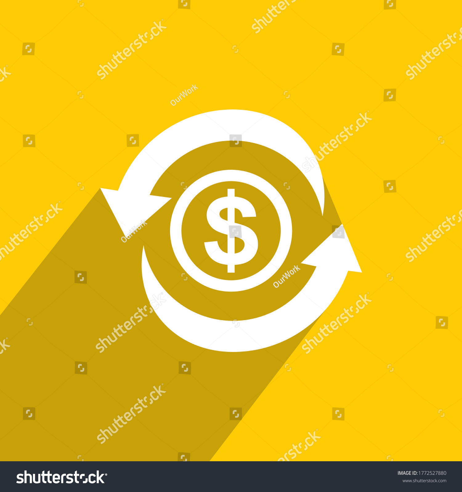 Barter Icon Financial Icon Vector Stock Vector (Royalty Free ...