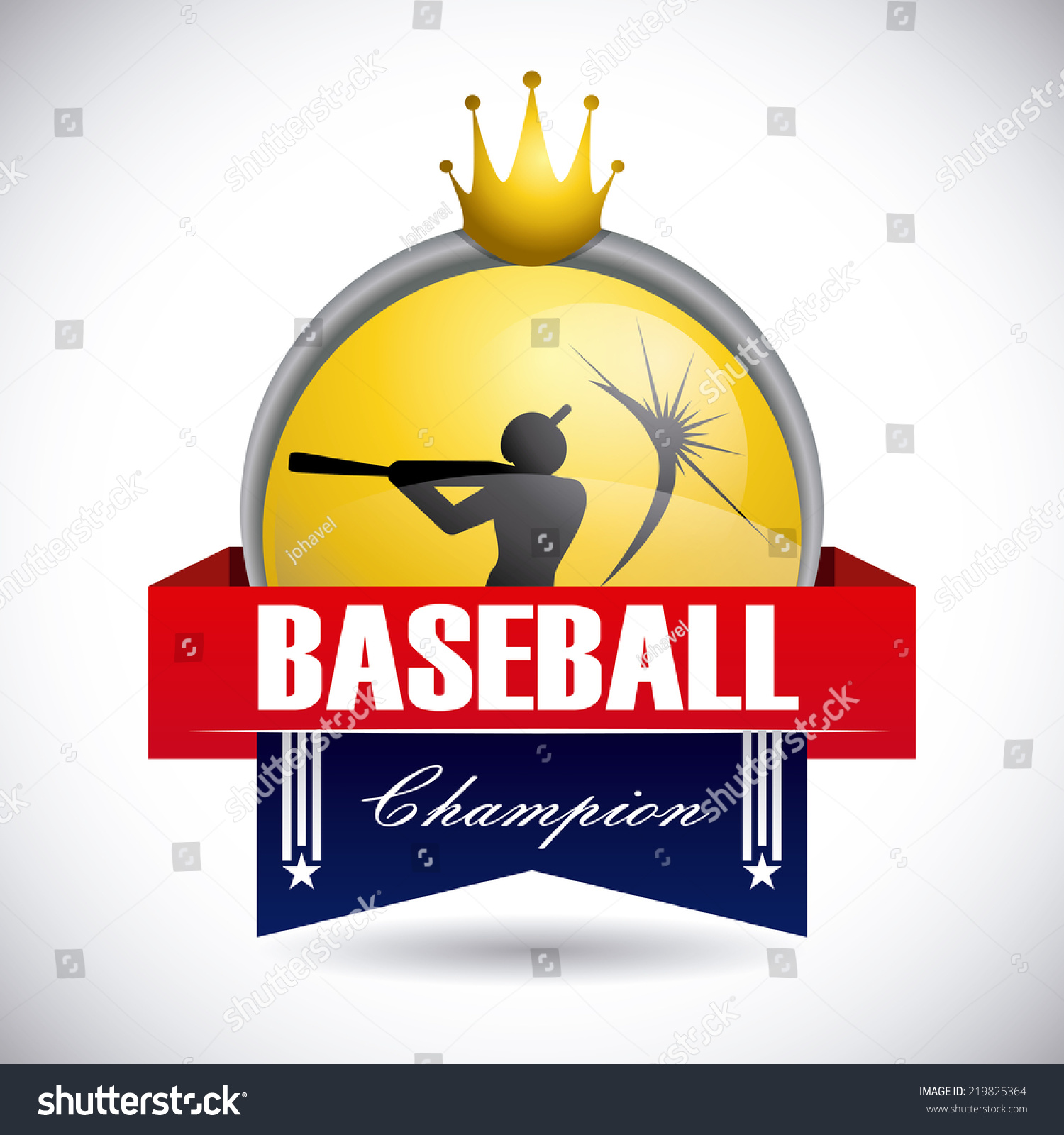 Baseball Graphic Design Vector Illustration Stock Vector (Royalty Free ...