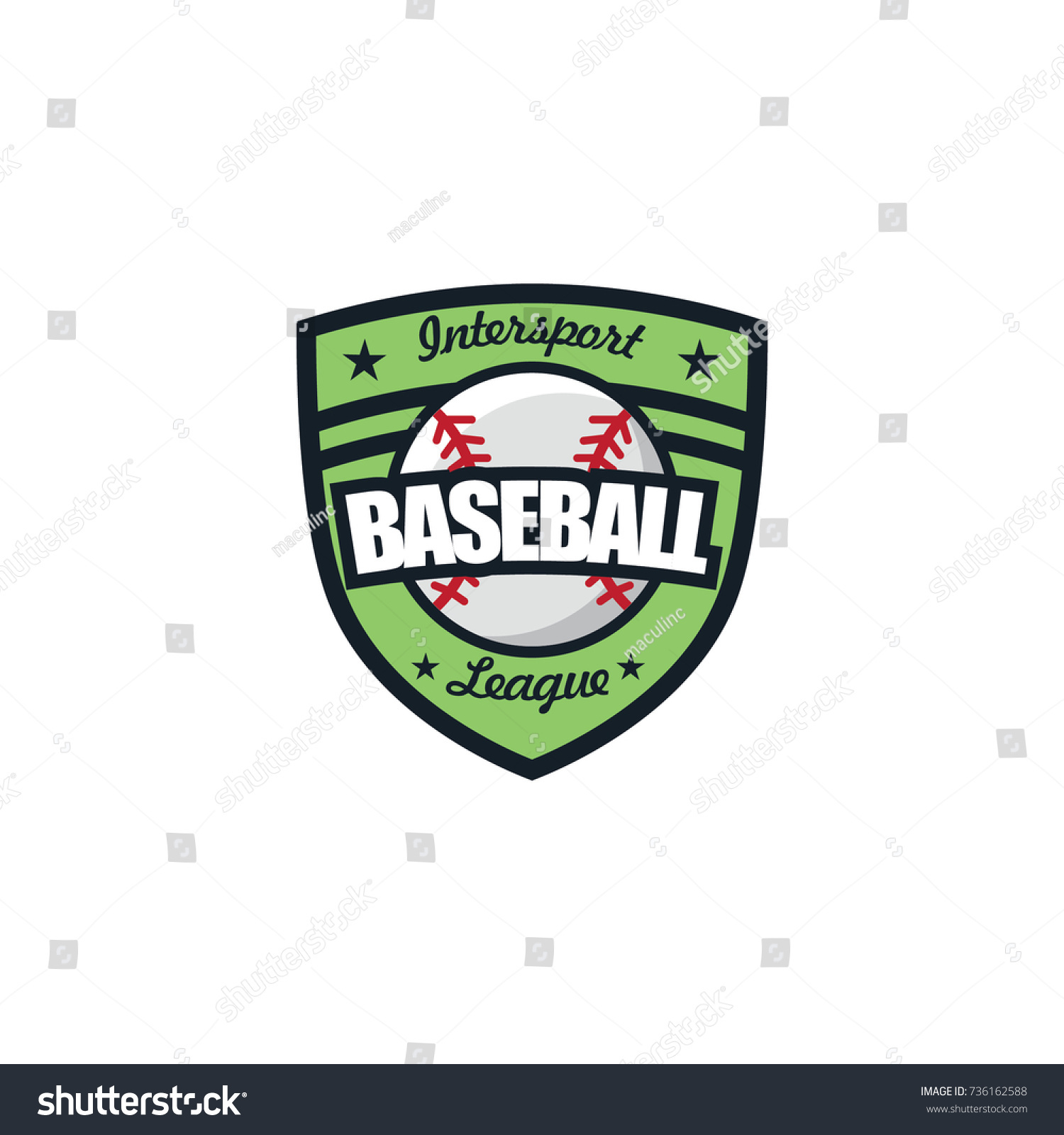 Baseball Logo Team Emblem Vector: เวกเตอร์สต็อก (ปลอดค่าลิขสิทธิ์ ...