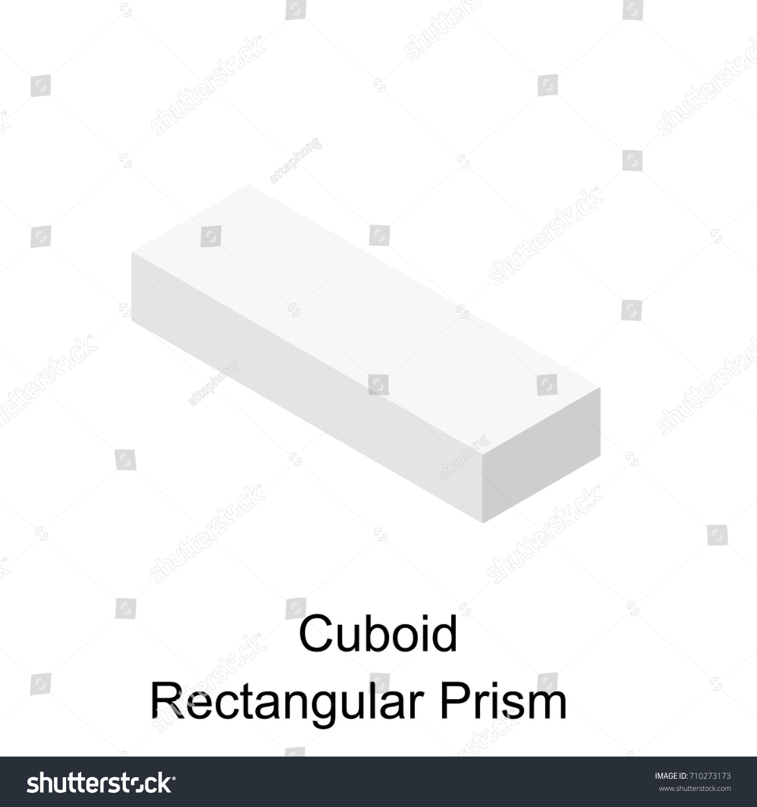 Basic 3d Geometric Shapes Isolated On : image vectorielle de stock ...