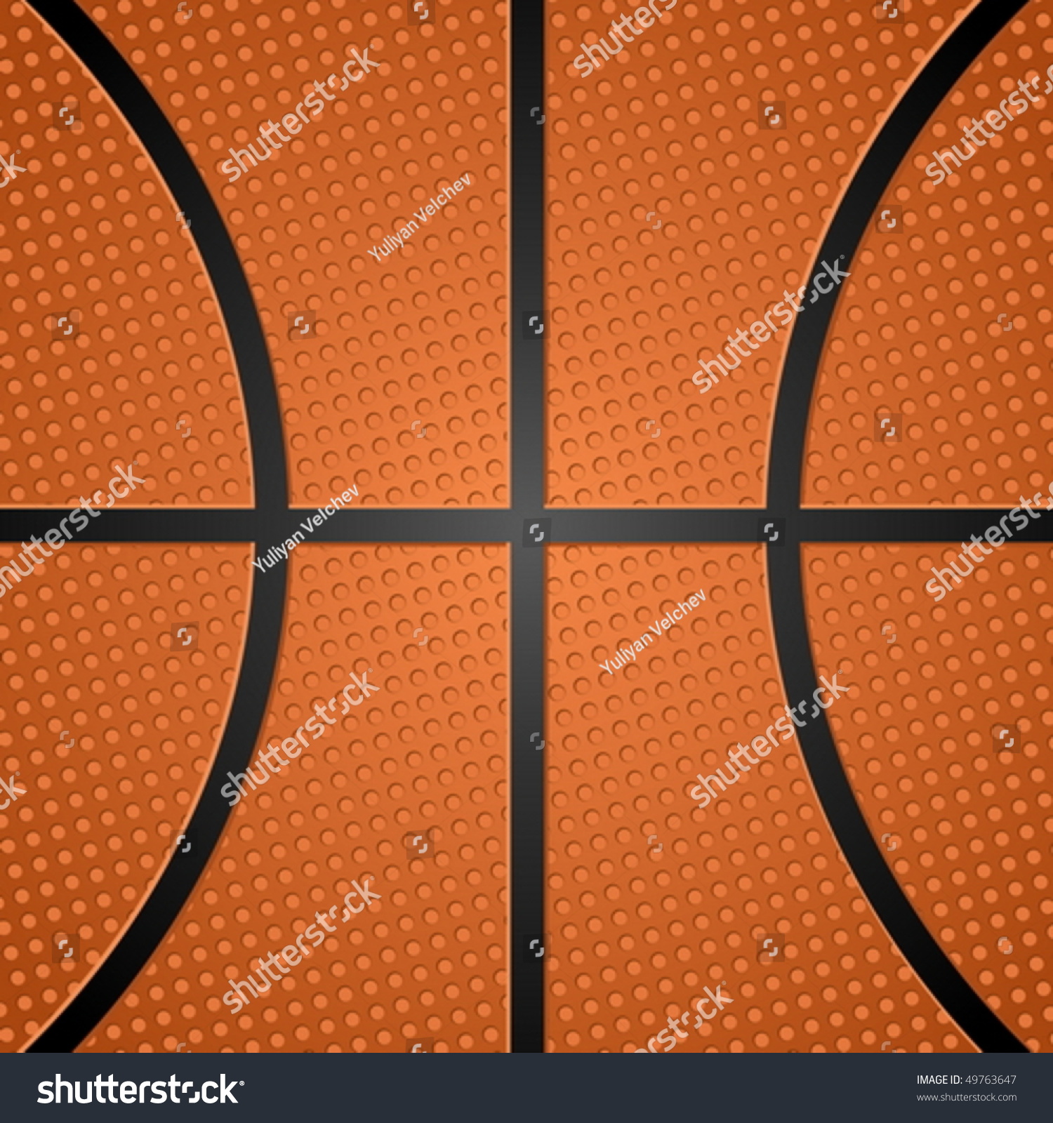 Basketball Ball Texture Vector Illustration Stock Vector (Royalty Free ...