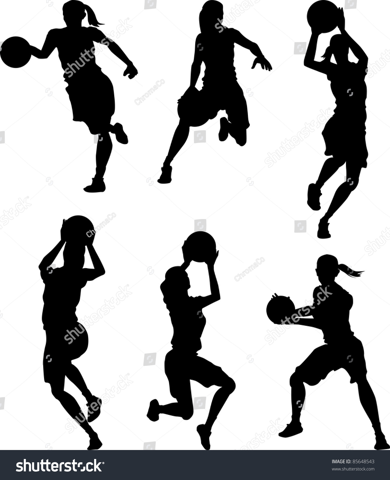 6,445 Girl basketball Stock Vectors, Images & Vector Art | Shutterstock