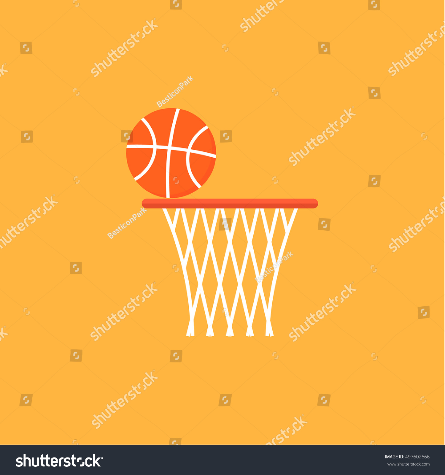 35,025 Flat design basketball Images, Stock Photos & Vectors | Shutterstock