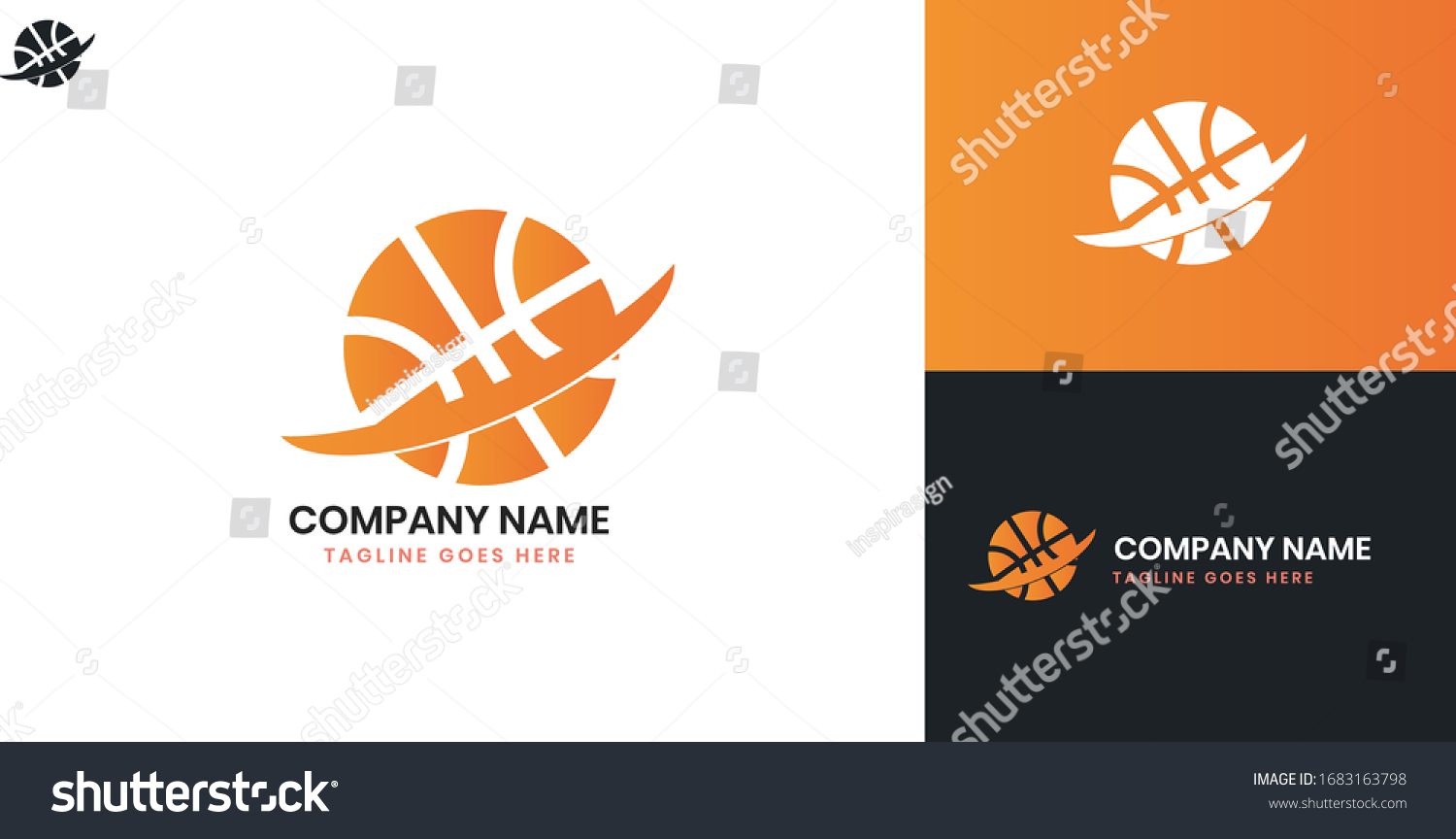 Basketball Logo All Elements On This Stock Vector (Royalty Free ...