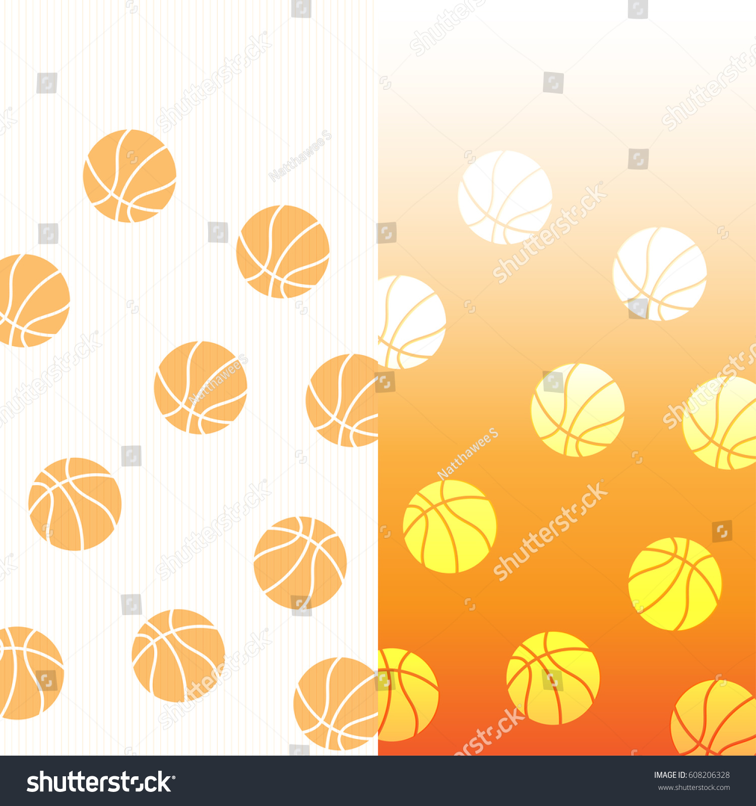 Vektor Stok Basketball Poster Background Vector Art Design (Tanpa ...