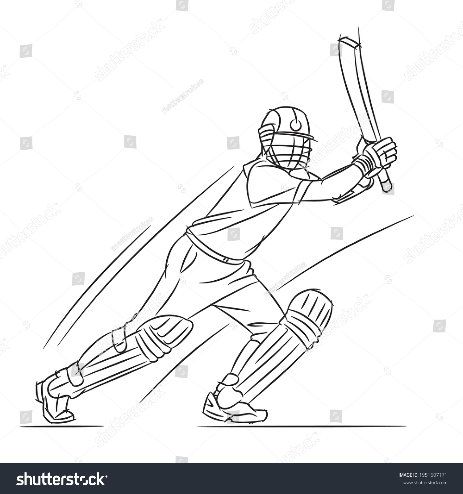 3,116 Cricket outline Stock Vectors, Images & Vector Art | Shutterstock
