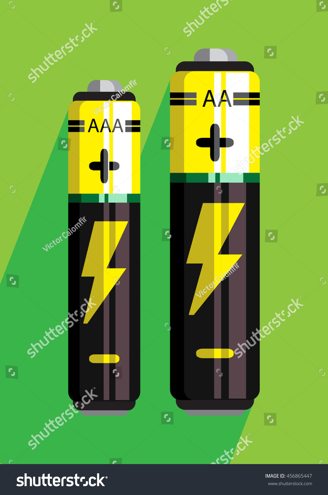 Battery Icon Web Pictogram Flat Design Stock Vector (Royalty Free ...