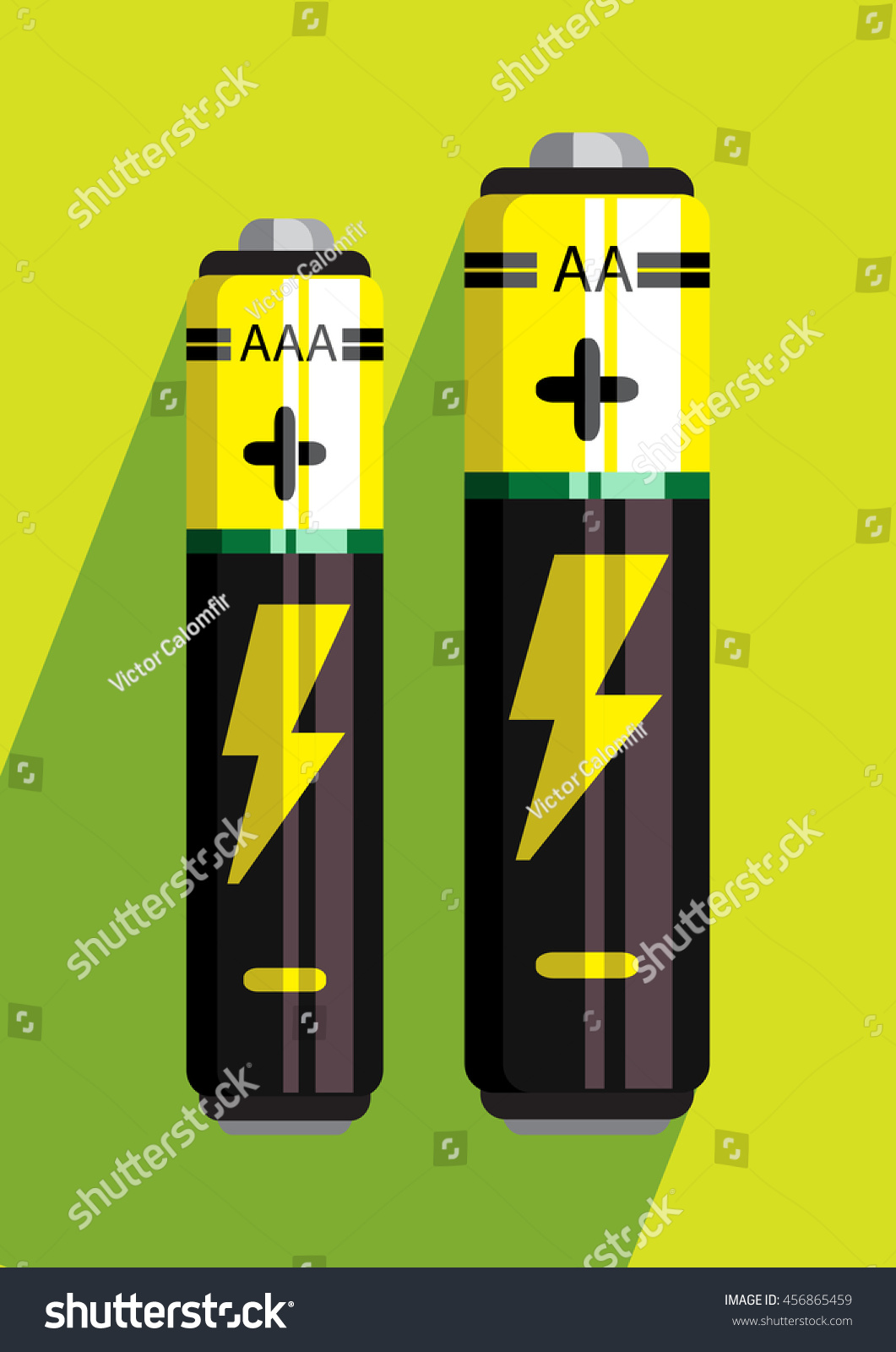Battery Icon Web Pictogram Flat Design Stock Vector (Royalty Free ...