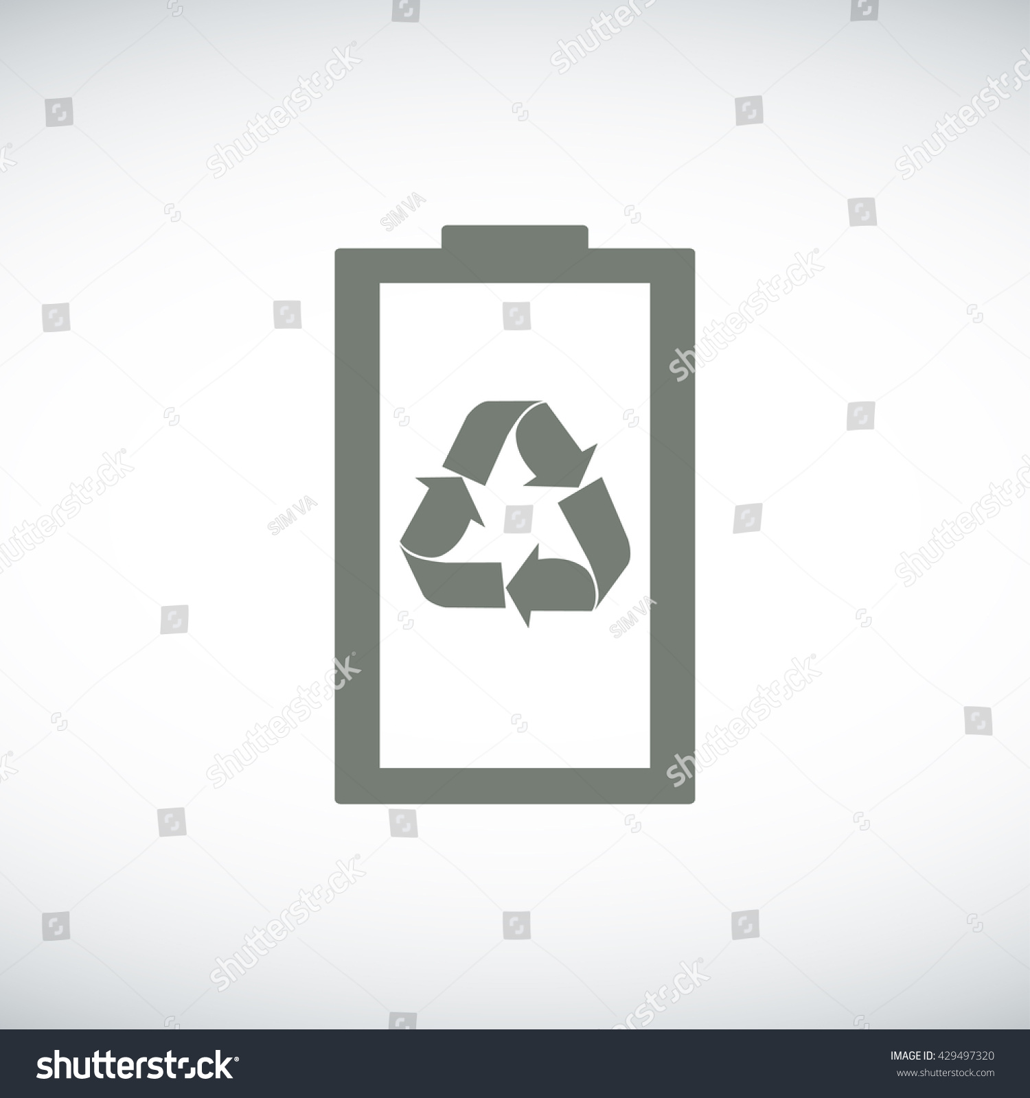 Battery Load Icon Stock Vector (Royalty Free) 429497320 | Shutterstock