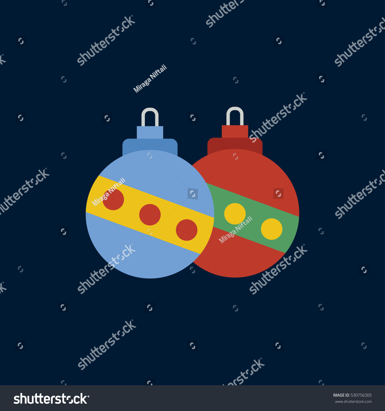 Bauble Icon Stock Vector (Royalty Free) 530756305 | Shutterstock