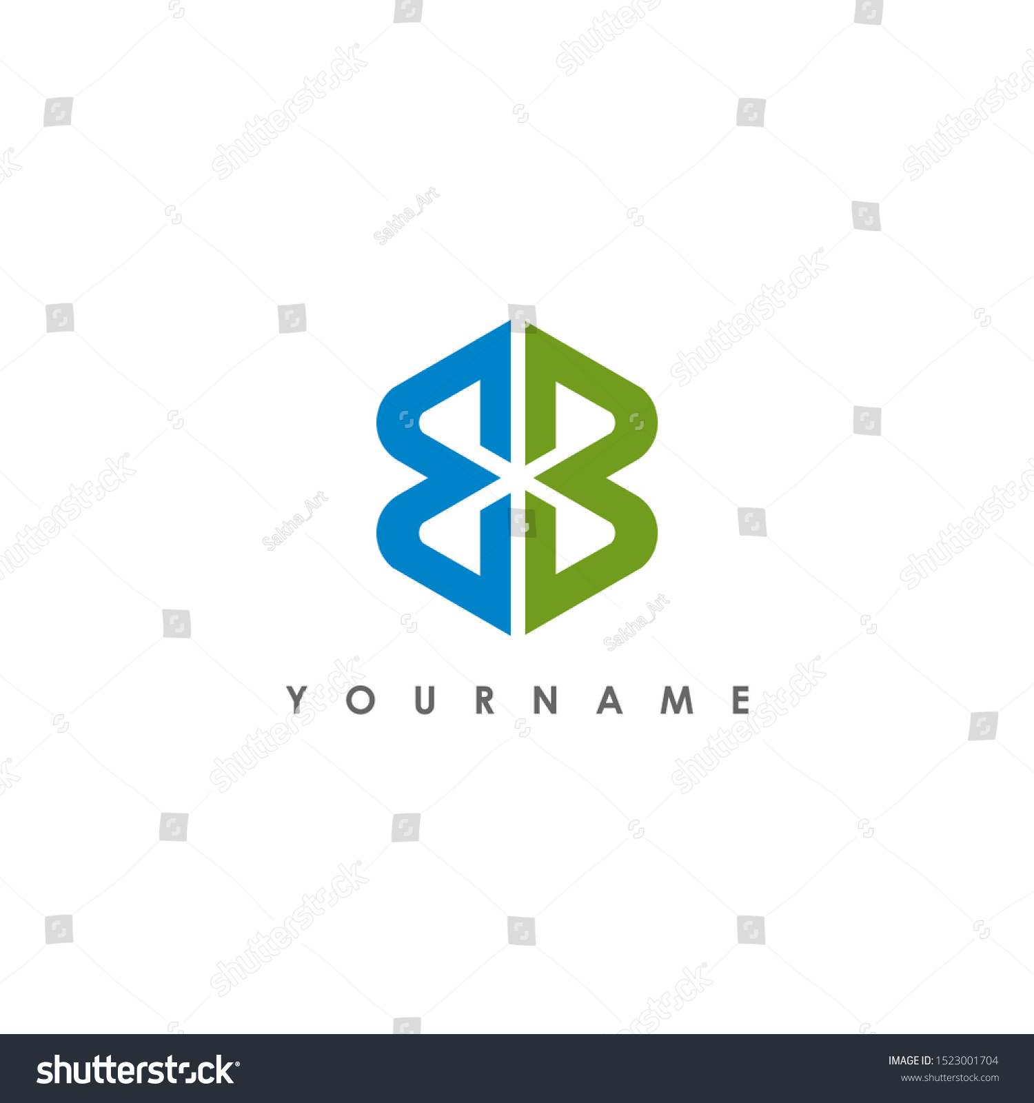 Bb Logo Vector Icon Download Template Stock Vector (Royalty Free ...