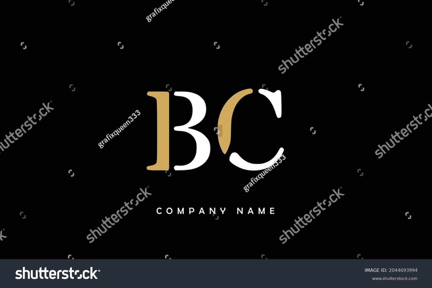 Bc Cb Alphabets Letters Logo Monogram Stock Vector (Royalty Free ...