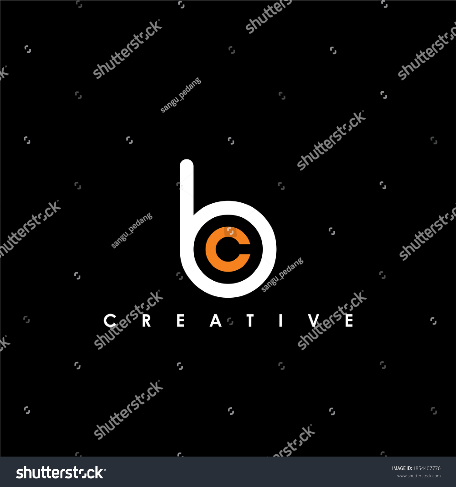 Bc Letter Initial Logo Design Template Stock Vector (Royalty Free ...
