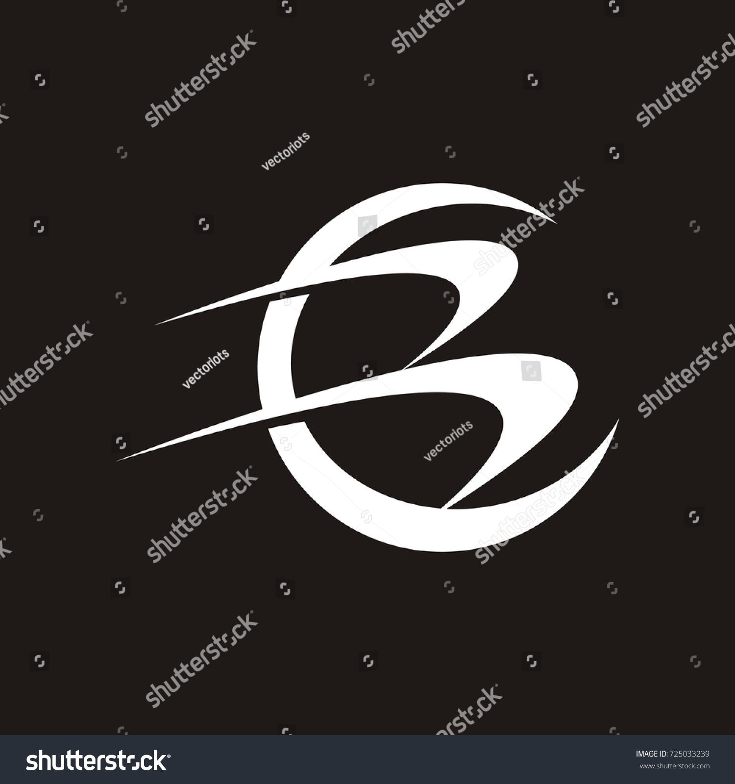 Bc Cb Initial Letter Logo Design Stock Vector (Royalty Free) 725033239 ...