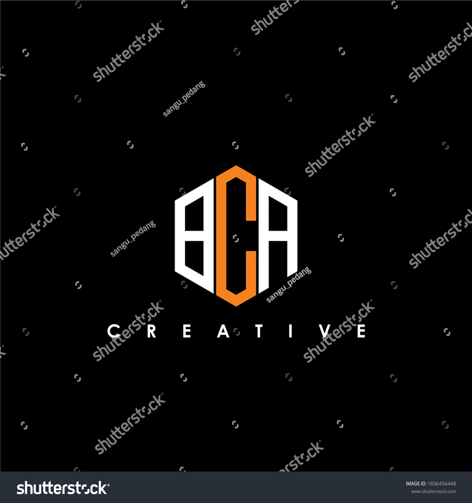 Bca Letter Initial Logo Design Template Stock Vector (Royalty Free ...