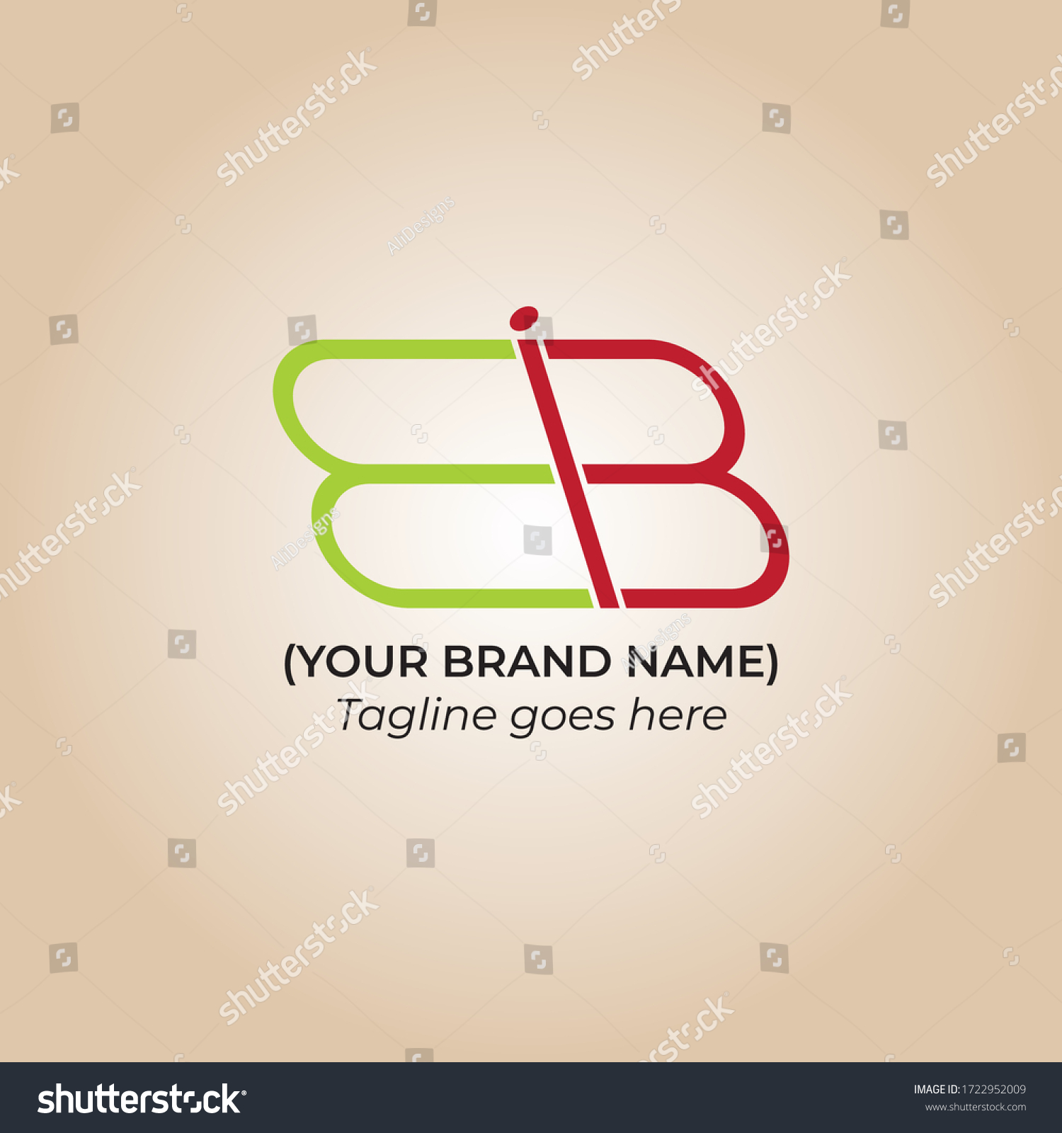 Bds Vector Logo Design Bds Creative Stock Vector (Royalty Free) 1722952009