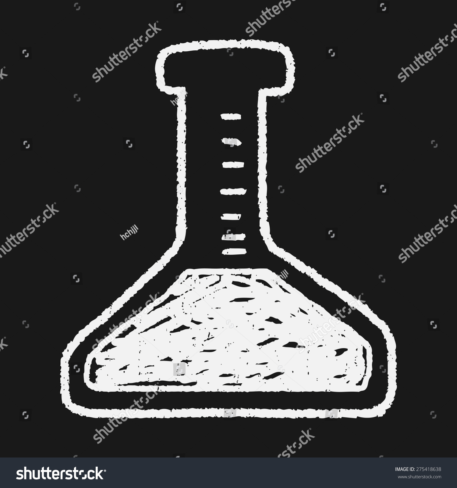 Beaker Doodle Stock Vector (Royalty Free) 275418638 | Shutterstock