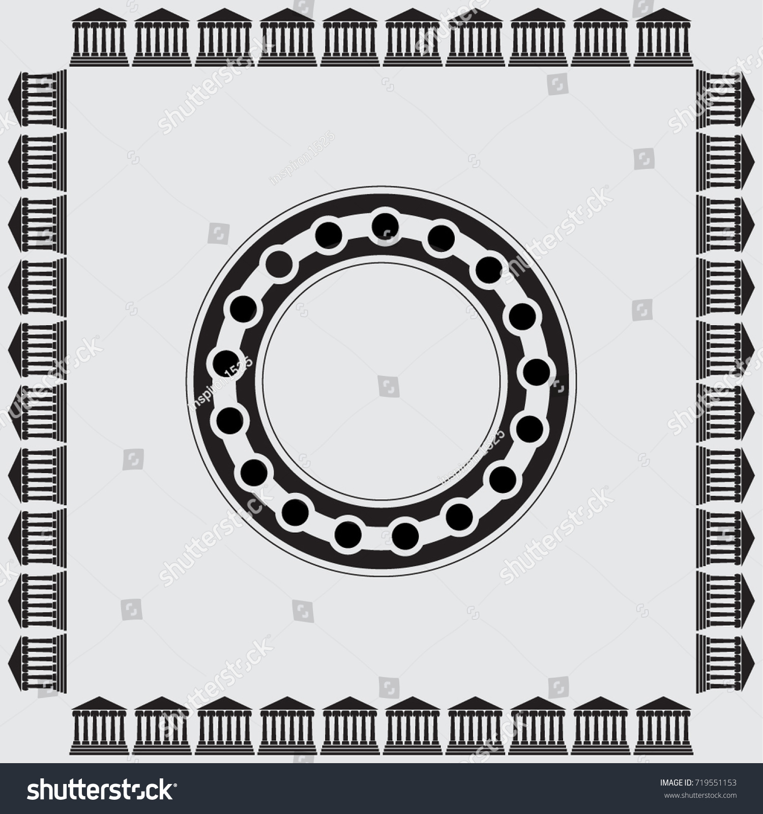 Bearing Vector Illustration Stock Vector (Royalty Free) 719551153 ...