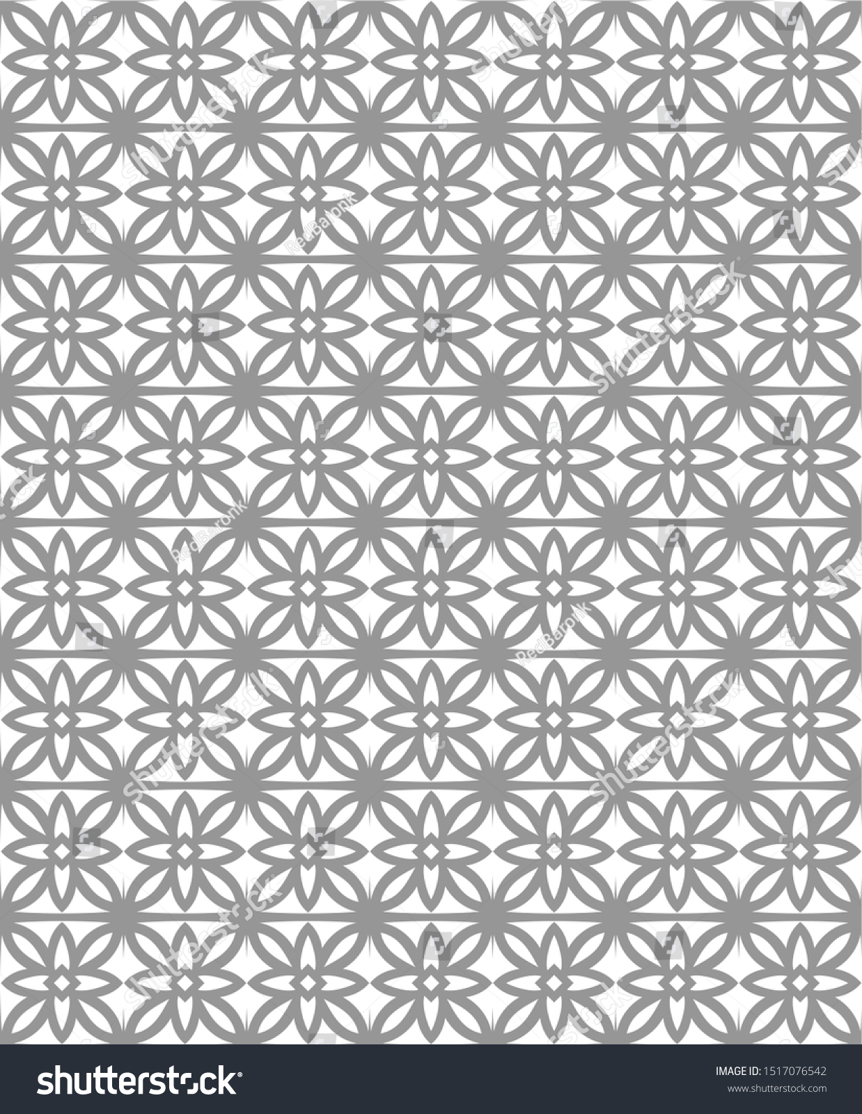 Beautiful Batik Pattern Drawing Techniques That Stock Vector (Royalty ...