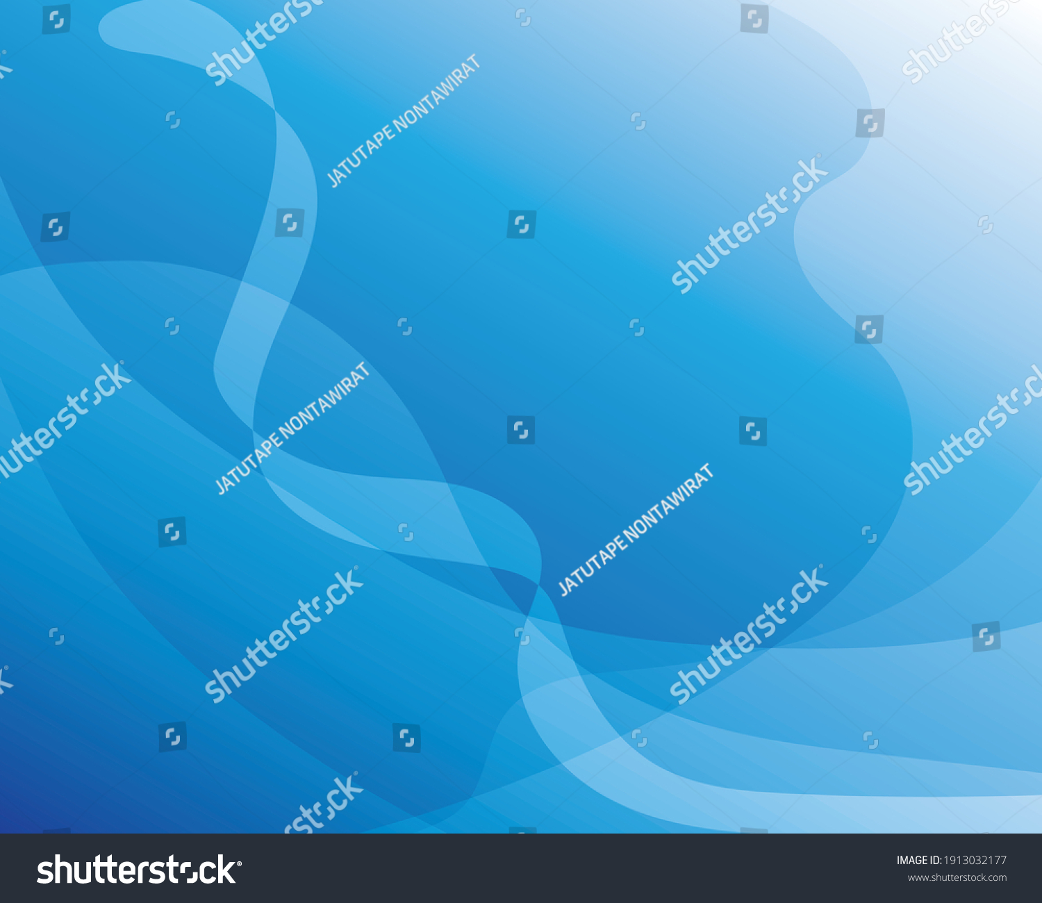 Beautiful Bright Blue Background Work Stock Vector (Royalty Free ...