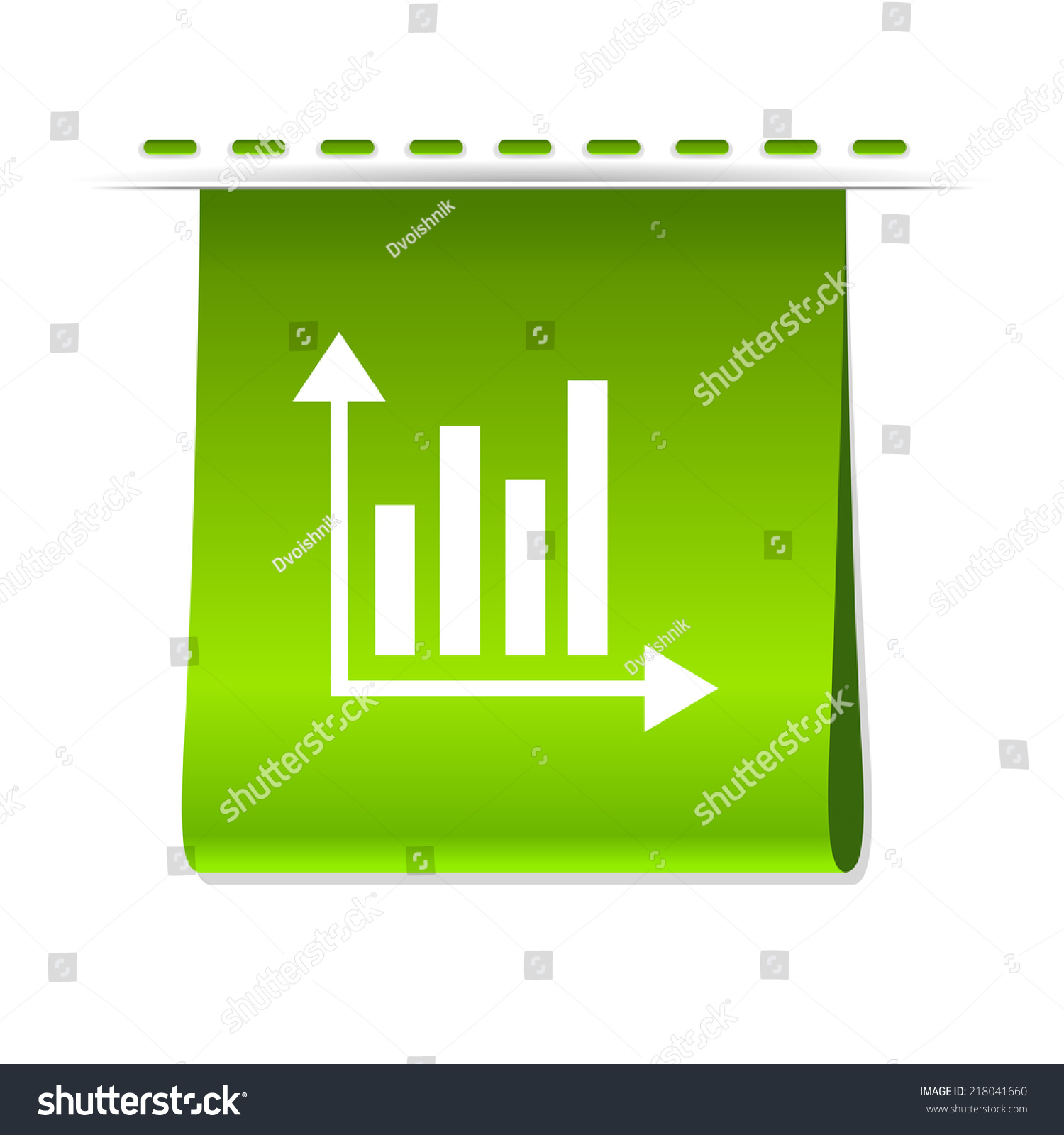 Beautiful Diagram Web Icon Stock Vector (Royalty Free) 218041660 ...