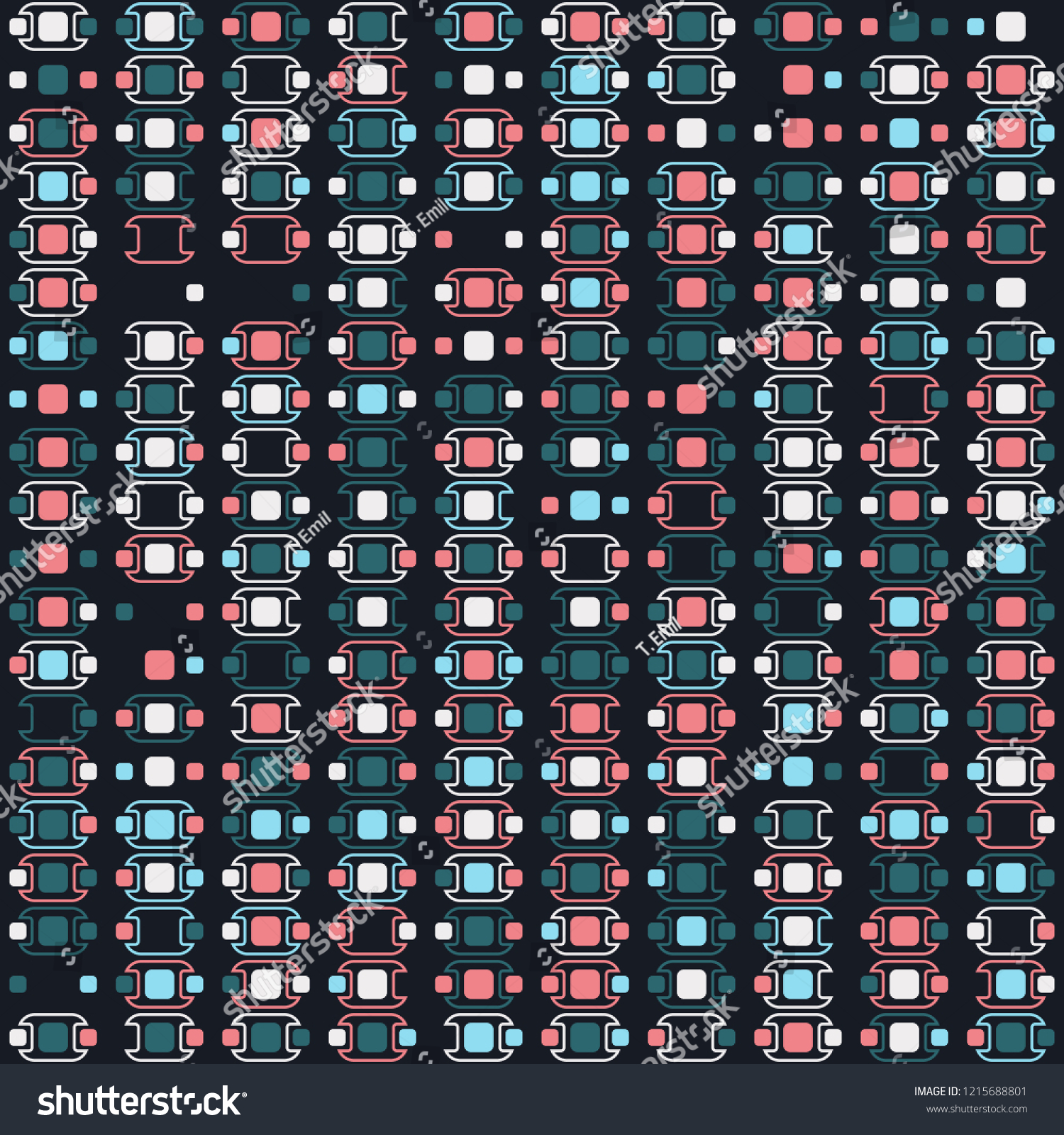Beautiful Geometric Pattern Design Stock Vector (Royalty Free ...