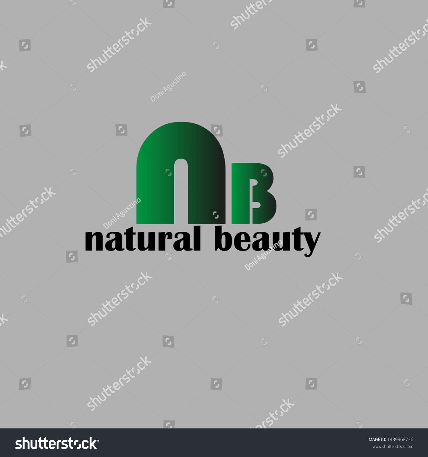 Beautiful Natural Logos Design Vector Templates Stock Vector (Royalty ...