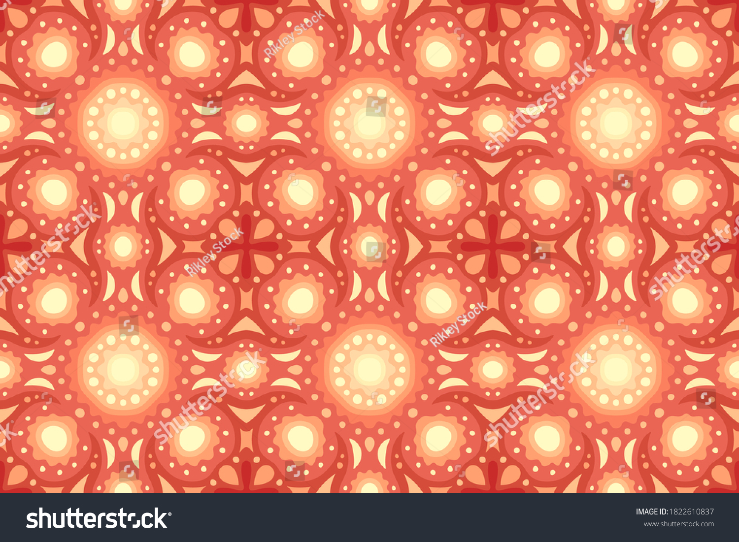 Beautiful Red Web Background Shiny Seamless Stock Vector (Royalty Free ...