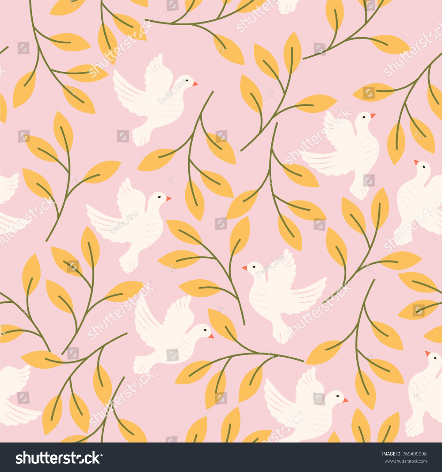 42,946 Doves pattern Images, Stock Photos & Vectors | Shutterstock