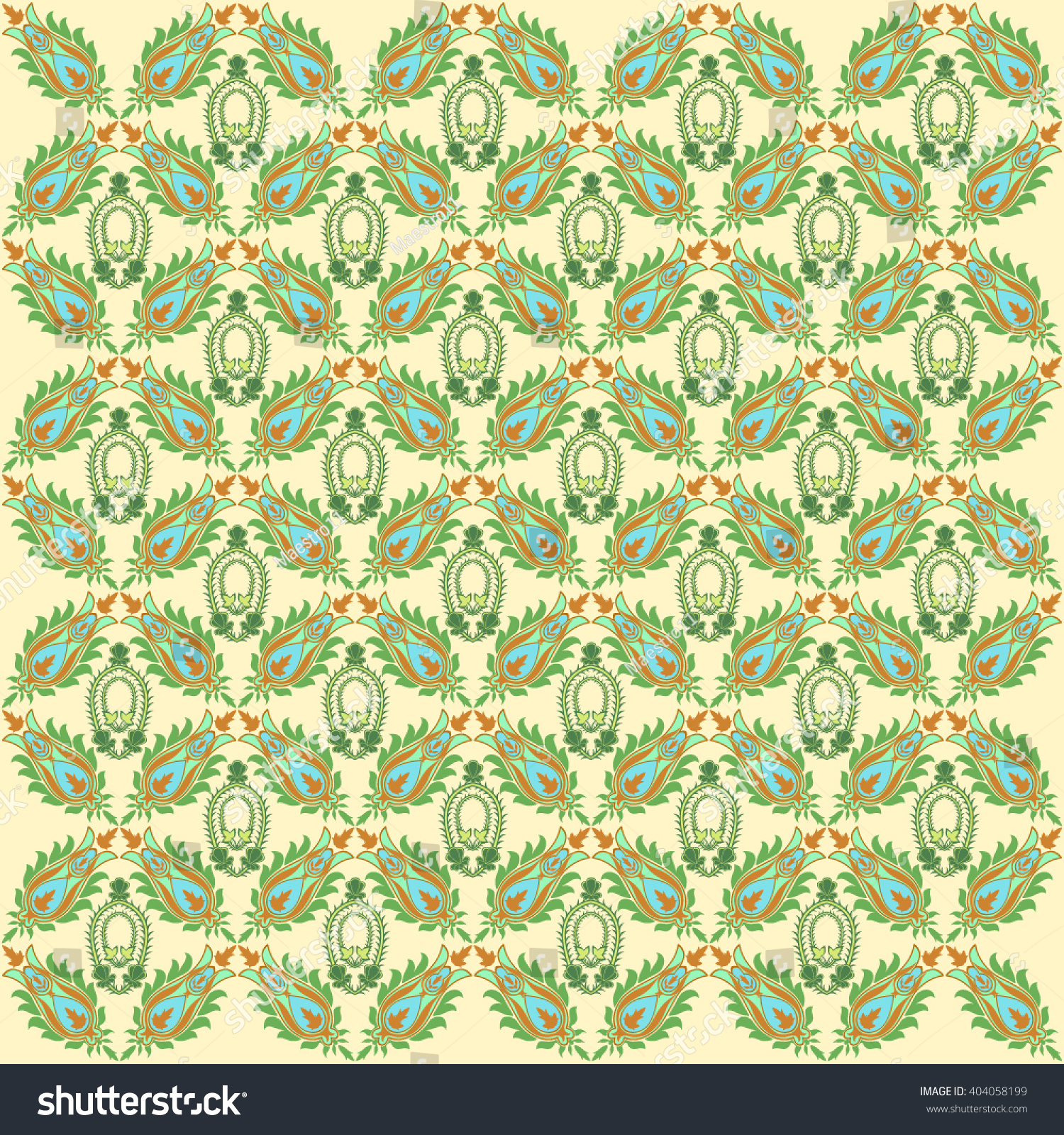 Beautiful Textured Wallpaper Vector Illustration Stock Vector (Royalty ...