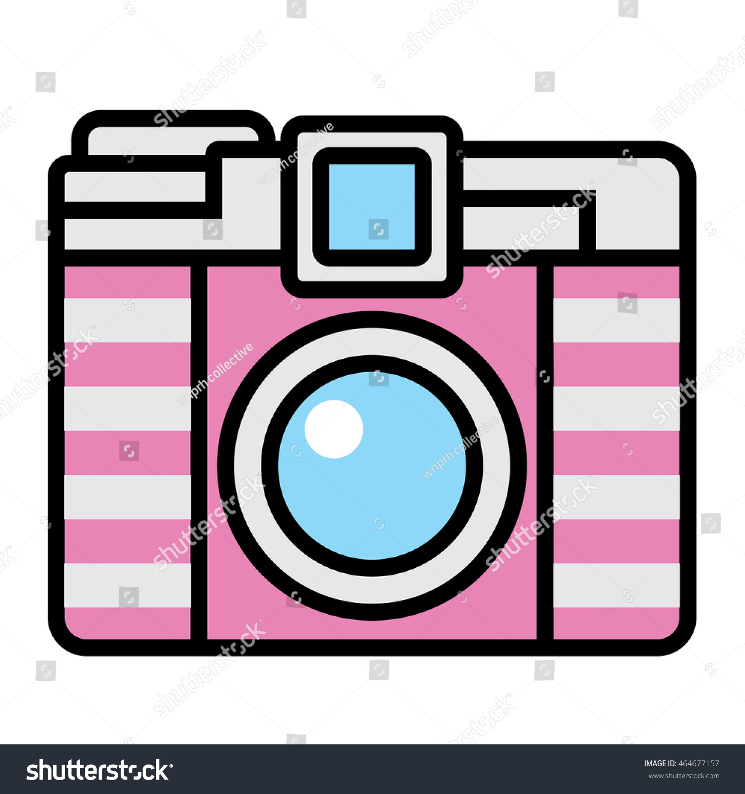 Beauty Classic Camera Icon Stock Vector (Royalty Free) 464677157 ...