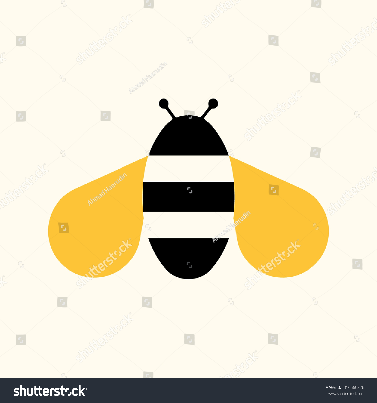Bee Concepts Logo Vector Graphic Abstract Stock Vector (Royalty Free ...