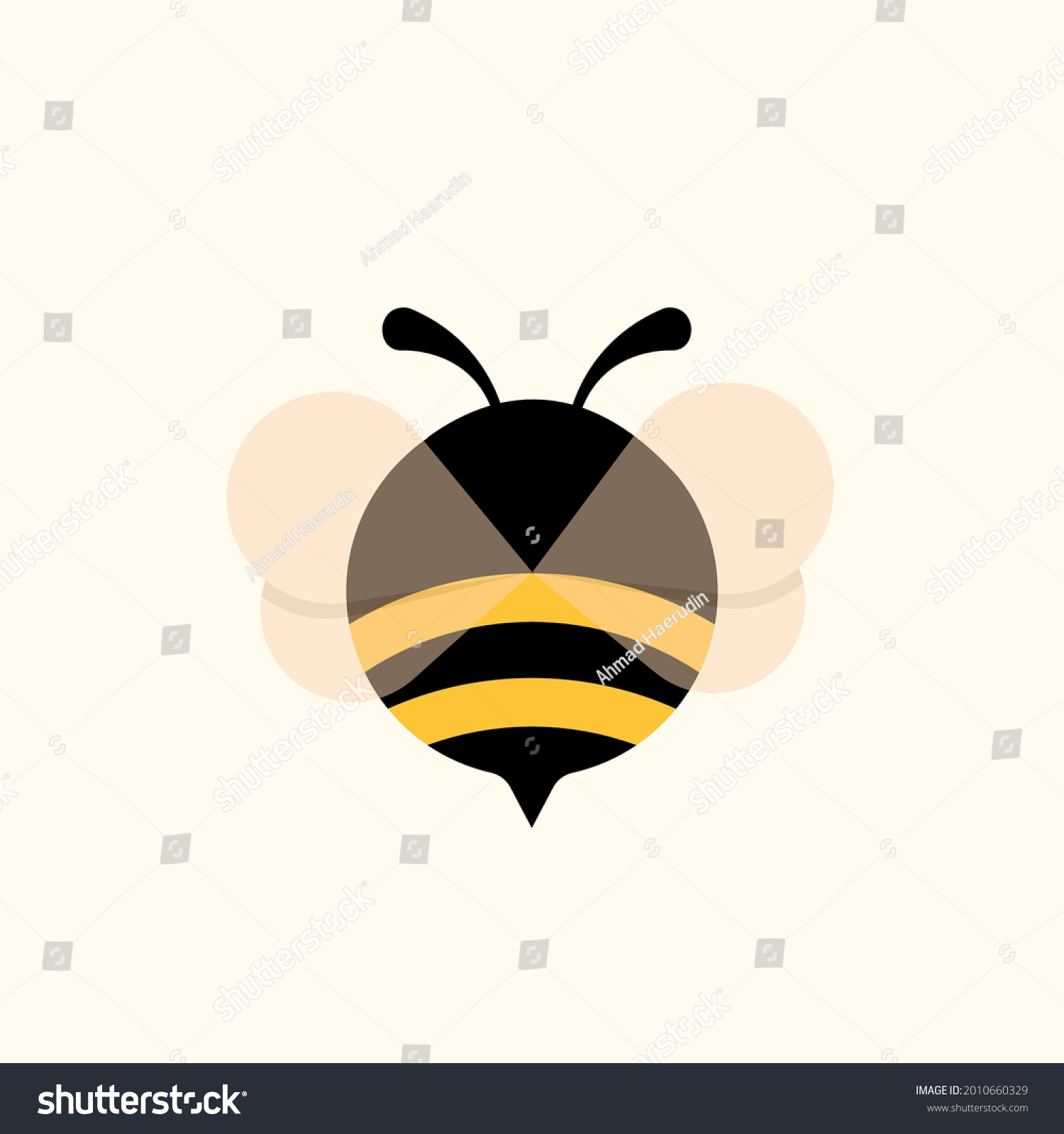 Bee Concepts Logo Vector Graphic Abstract Stock Vector (Royalty Free ...