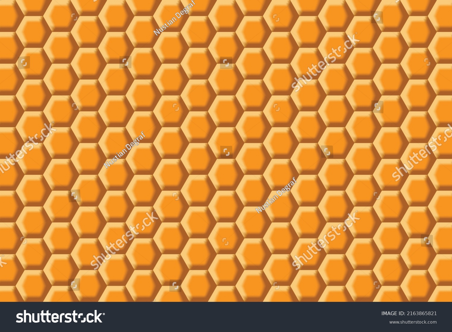 Bee Hive Background Vector Graphic Stock Vector (Royalty Free ...