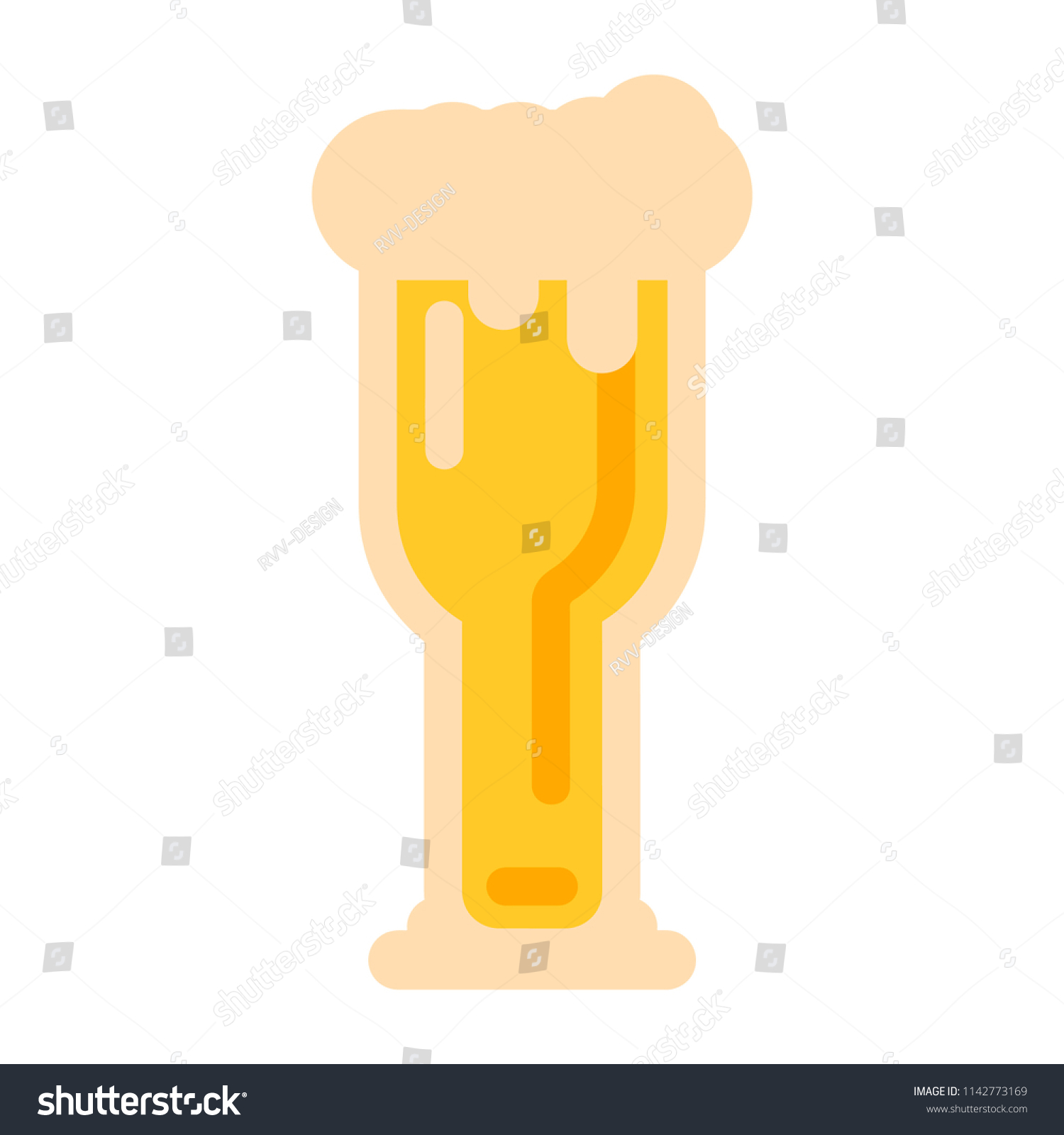 Beer Cup Icon Stock Vector (Royalty Free) 1142773169 | Shutterstock