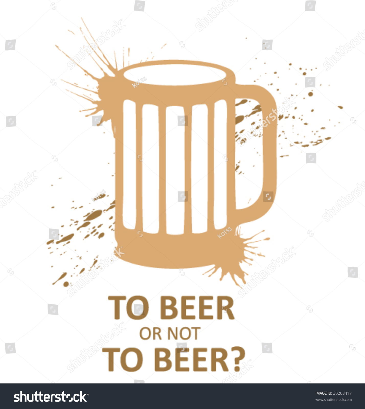Beer Sign 7 Stock Vector (Royalty Free) 30268417 | Shutterstock