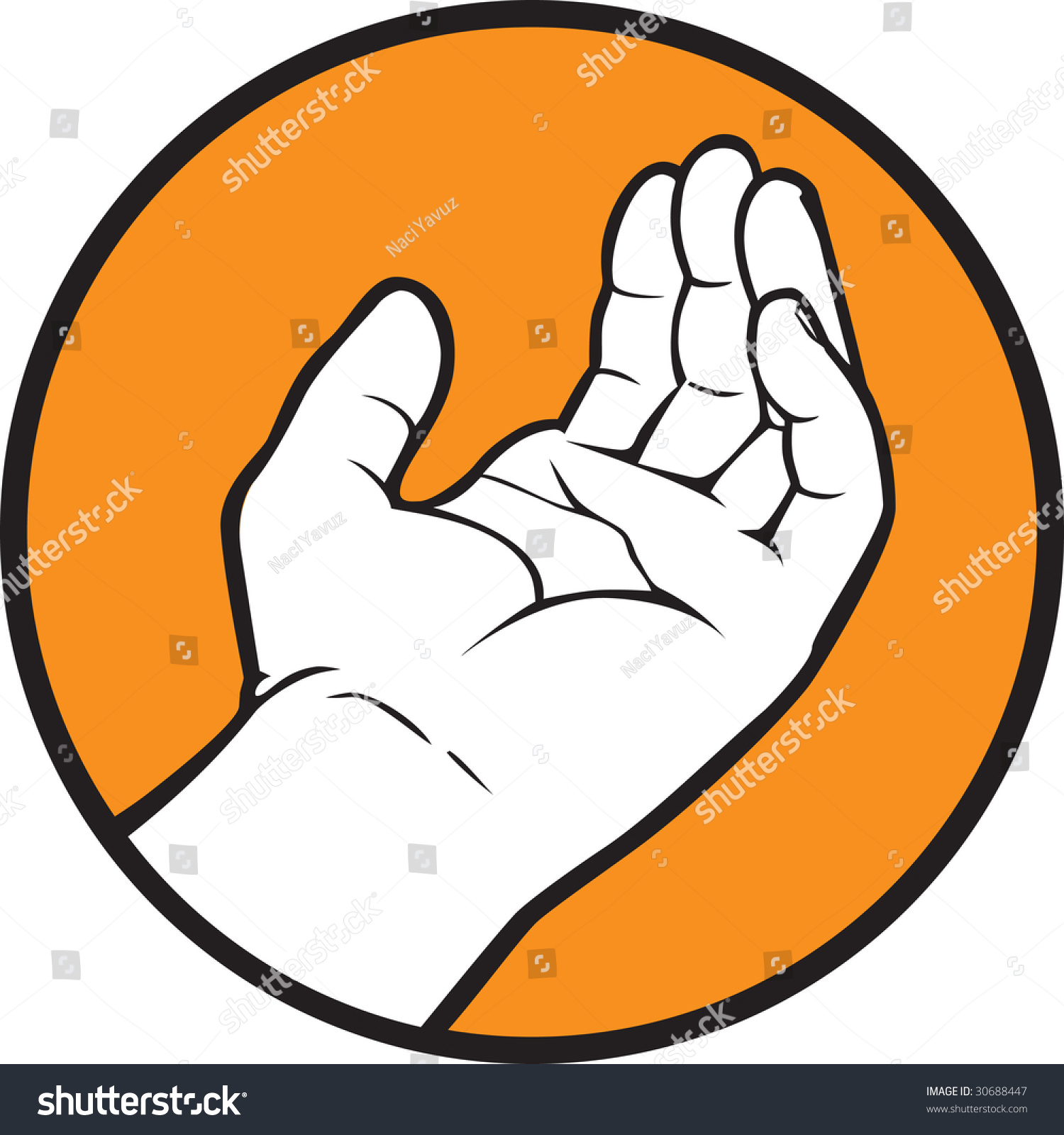 Begging Hand Gesture Stock Vector (Royalty Free) 30688447 | Shutterstock