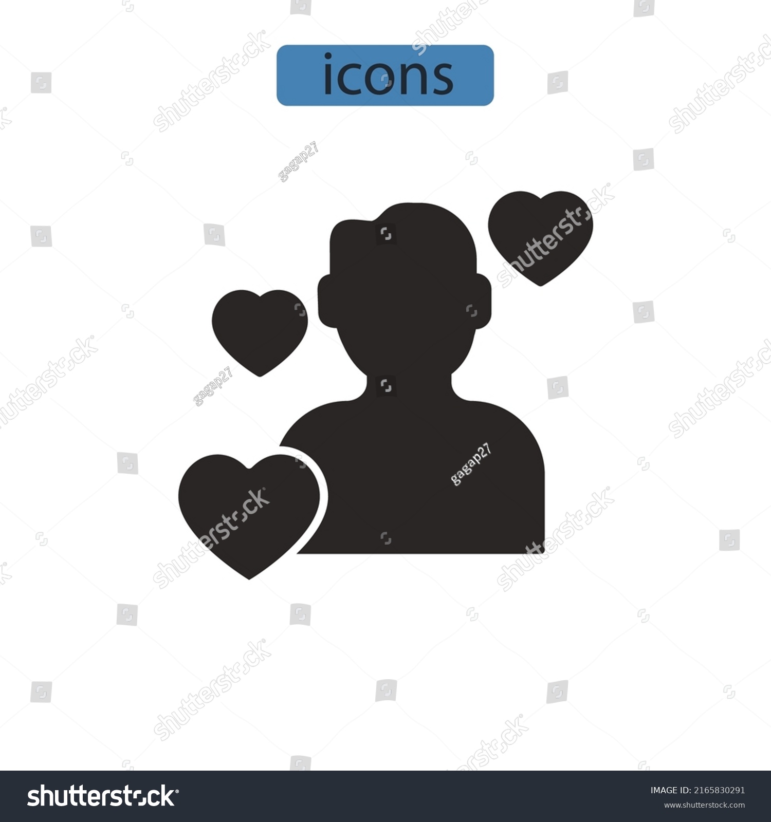 Behavior Icons Symbol Vector Elements Infographic Stock Vector (Royalty ...