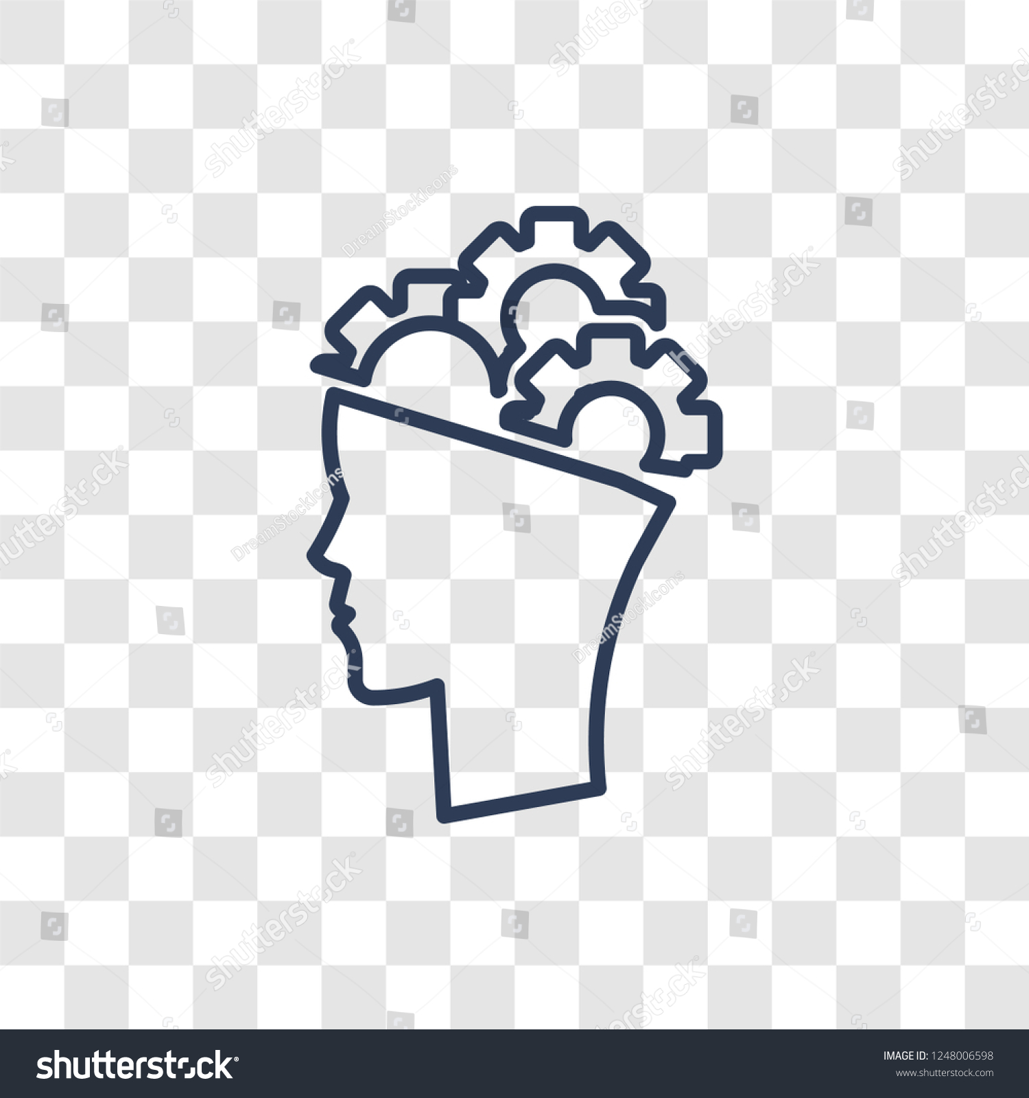 Behavioral Competency Icon Trendy Linear Behavioral: เวกเตอร์สต็อก ...
