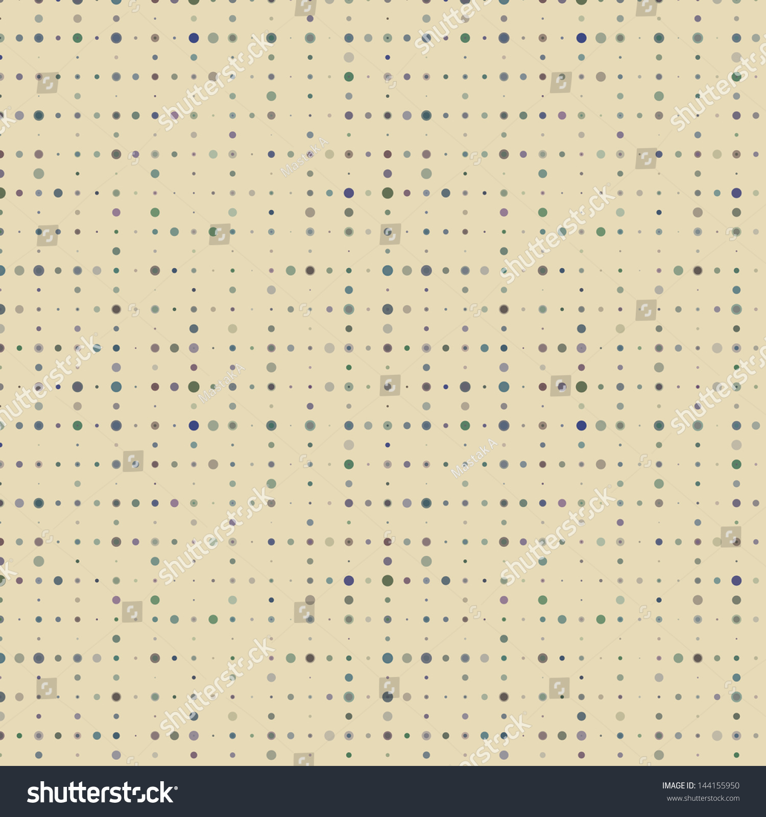 Beige Dot Pattern Vector Background Stock Vector (Royalty Free ...