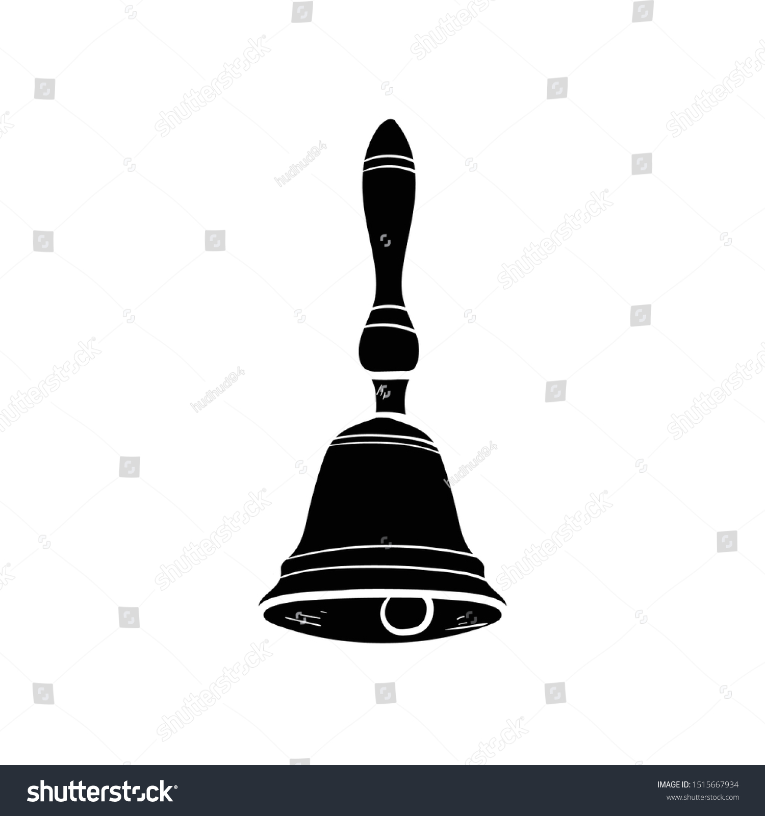 Bell Doodle Hand Drawing Vector Stock Vector (Royalty Free) 1515667934