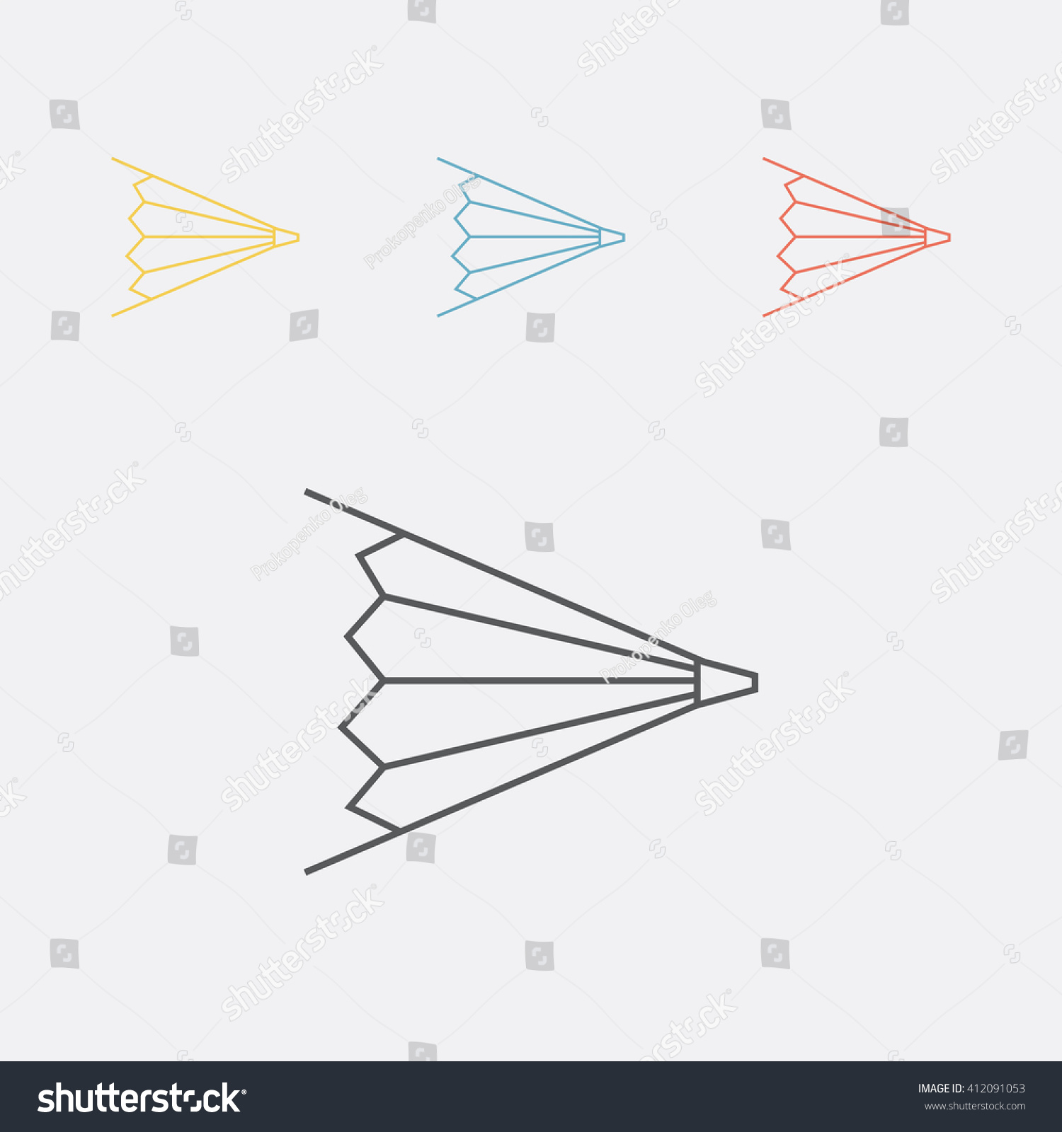 Bellows Single Line Icon Vector Illustration Stock Vector (Royalty Free ...