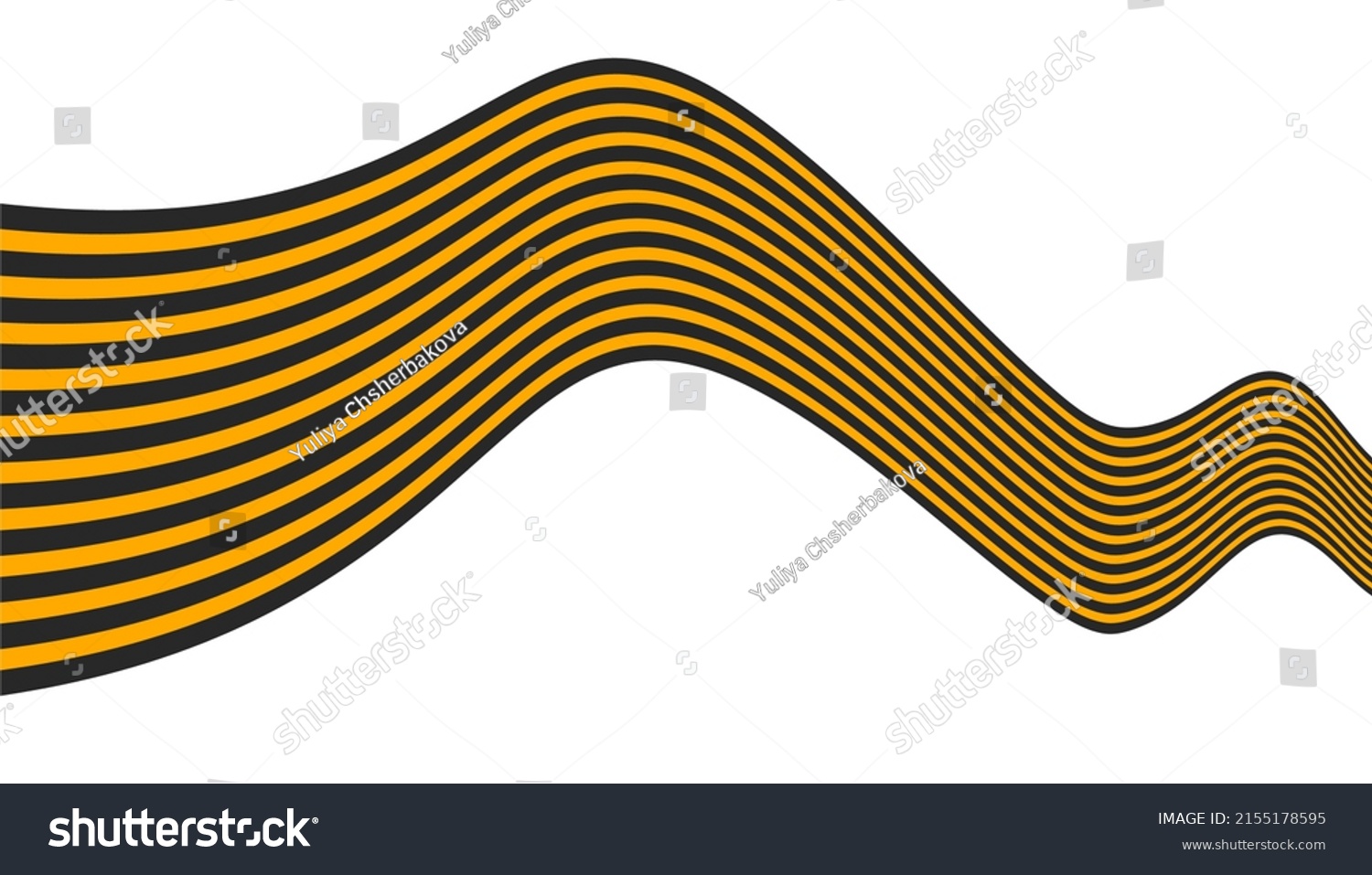 Bend Lines Background Wave Bending Illustration Stock Vector (Royalty ...