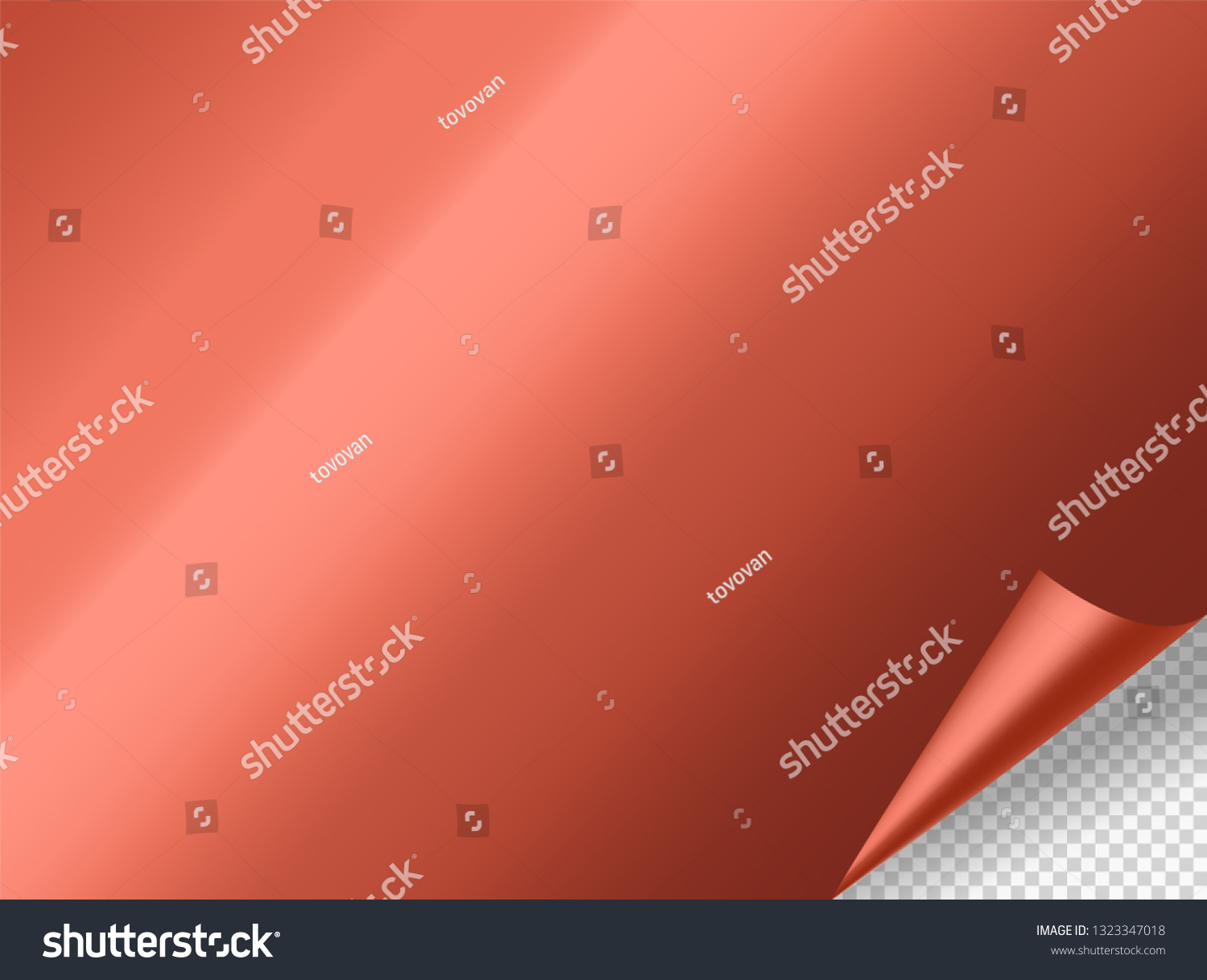 Bending Metal Vector Mockup Vector Object Stock Vector (Royalty Free ...