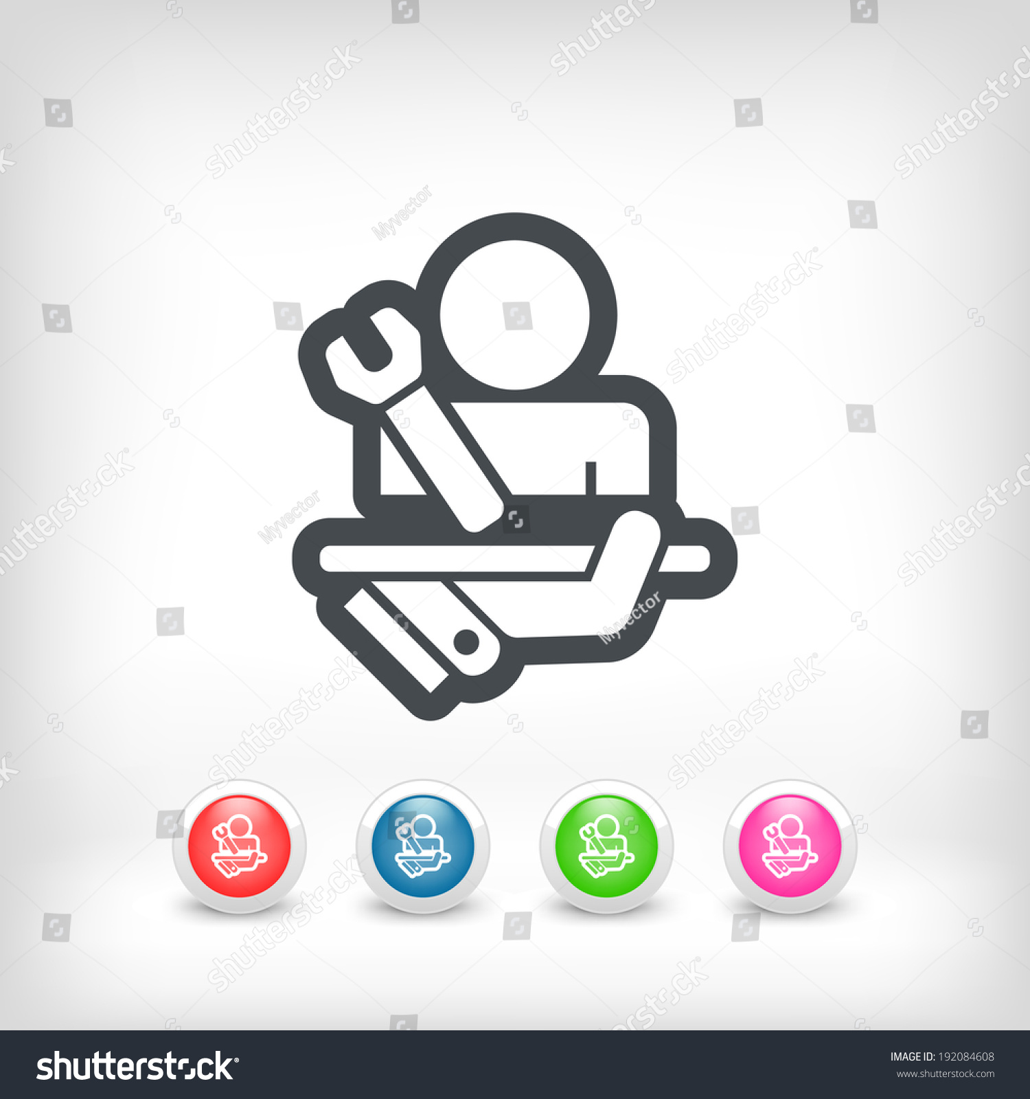 Best Assistance Icon Stock Vector (Royalty Free) 192084608 | Shutterstock