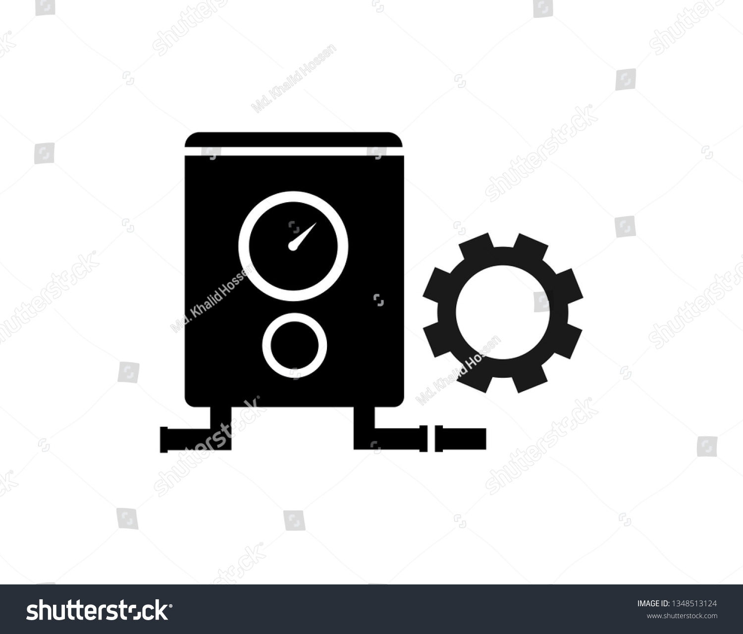 Best Boiler Installation Iconeps10 Vector Stock Vector (Royalty Free ...