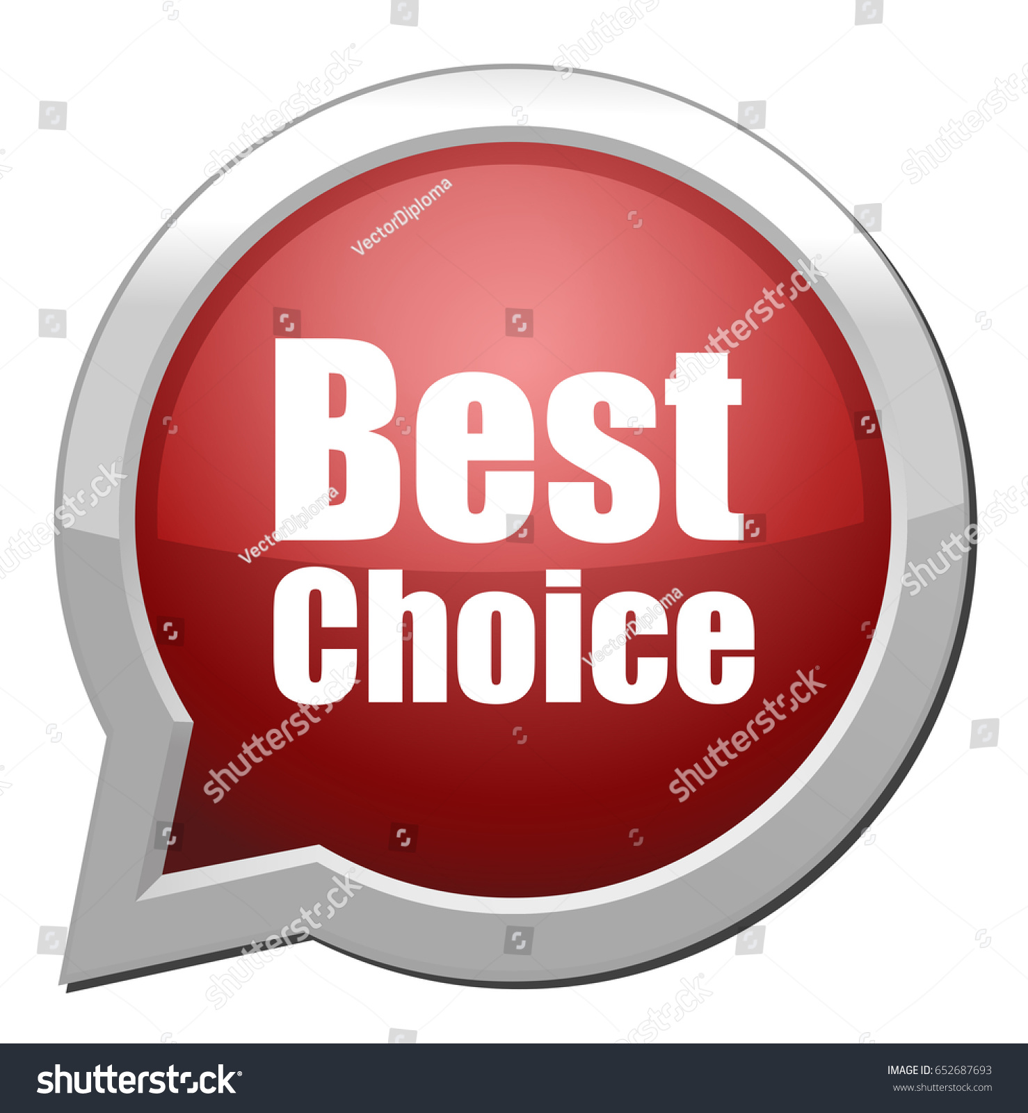Best Choice Icon Stock Vector (Royalty Free) 652687693