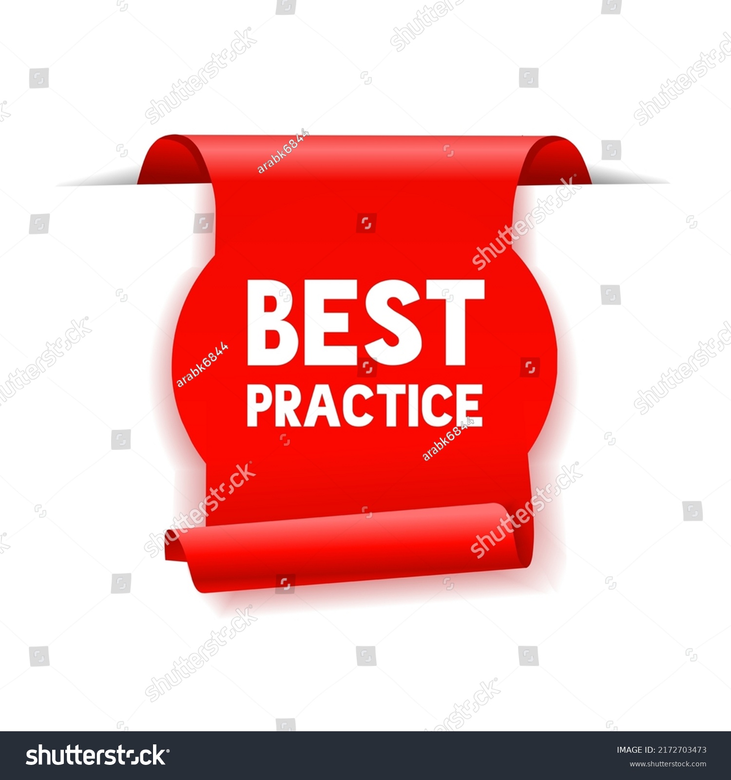 Best Practice Banner Design Concept Competence Stock Vector (Royalty ...