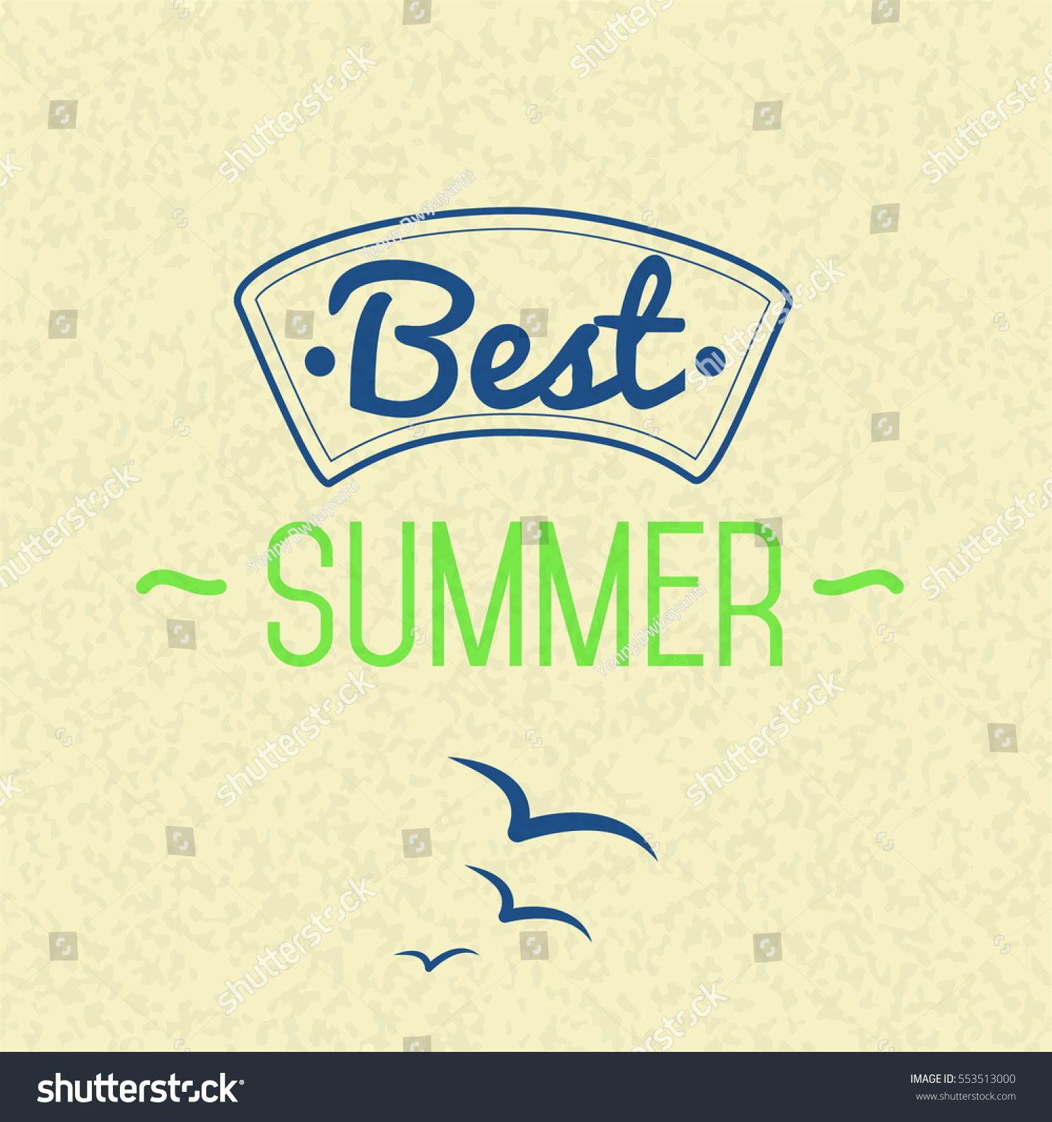 Best Summer Bird Background Stock Vector (Royalty Free) 553513000 ...